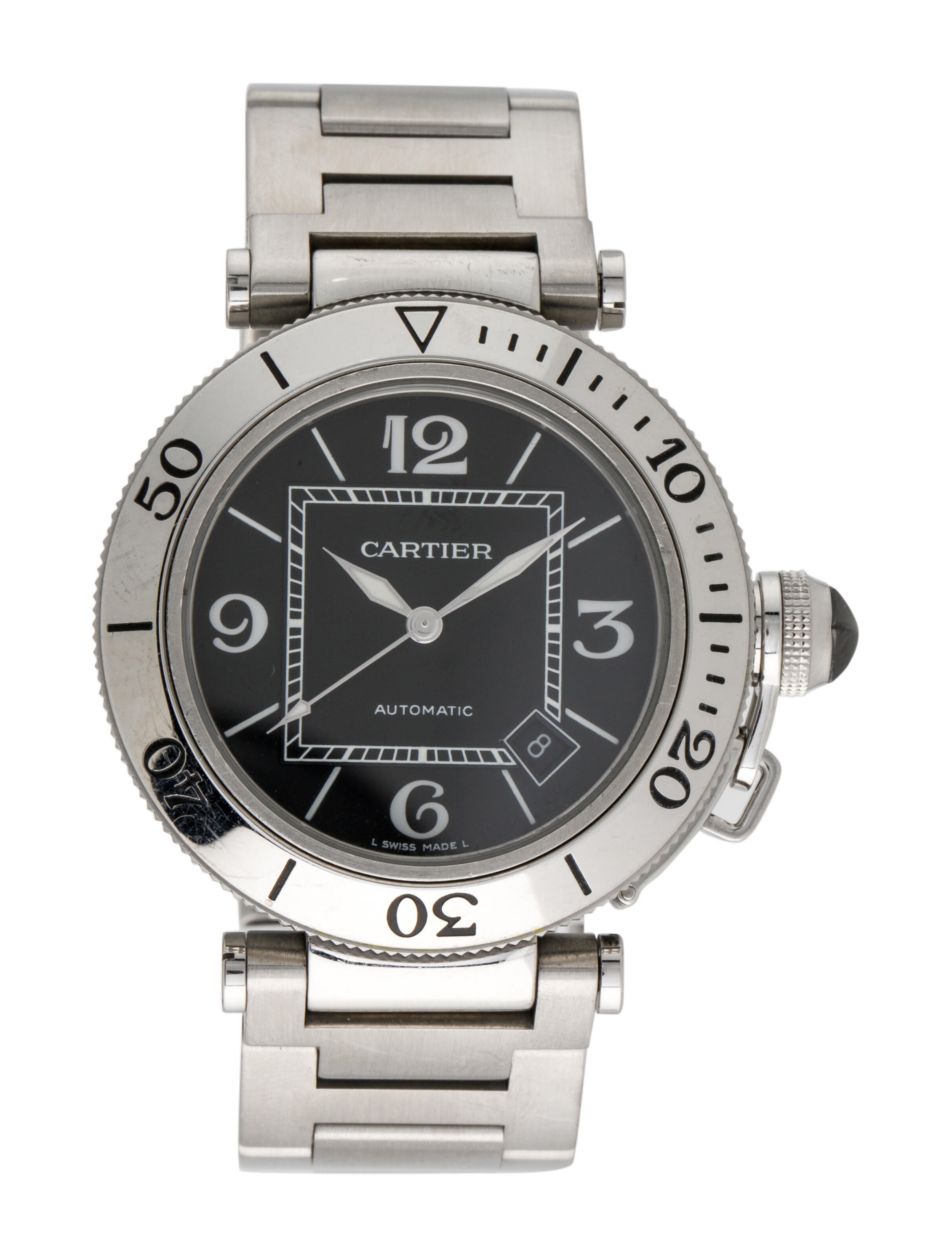 Cartier Pasha de Cartier Seatimer Watch - W31077M7 | The RealReal