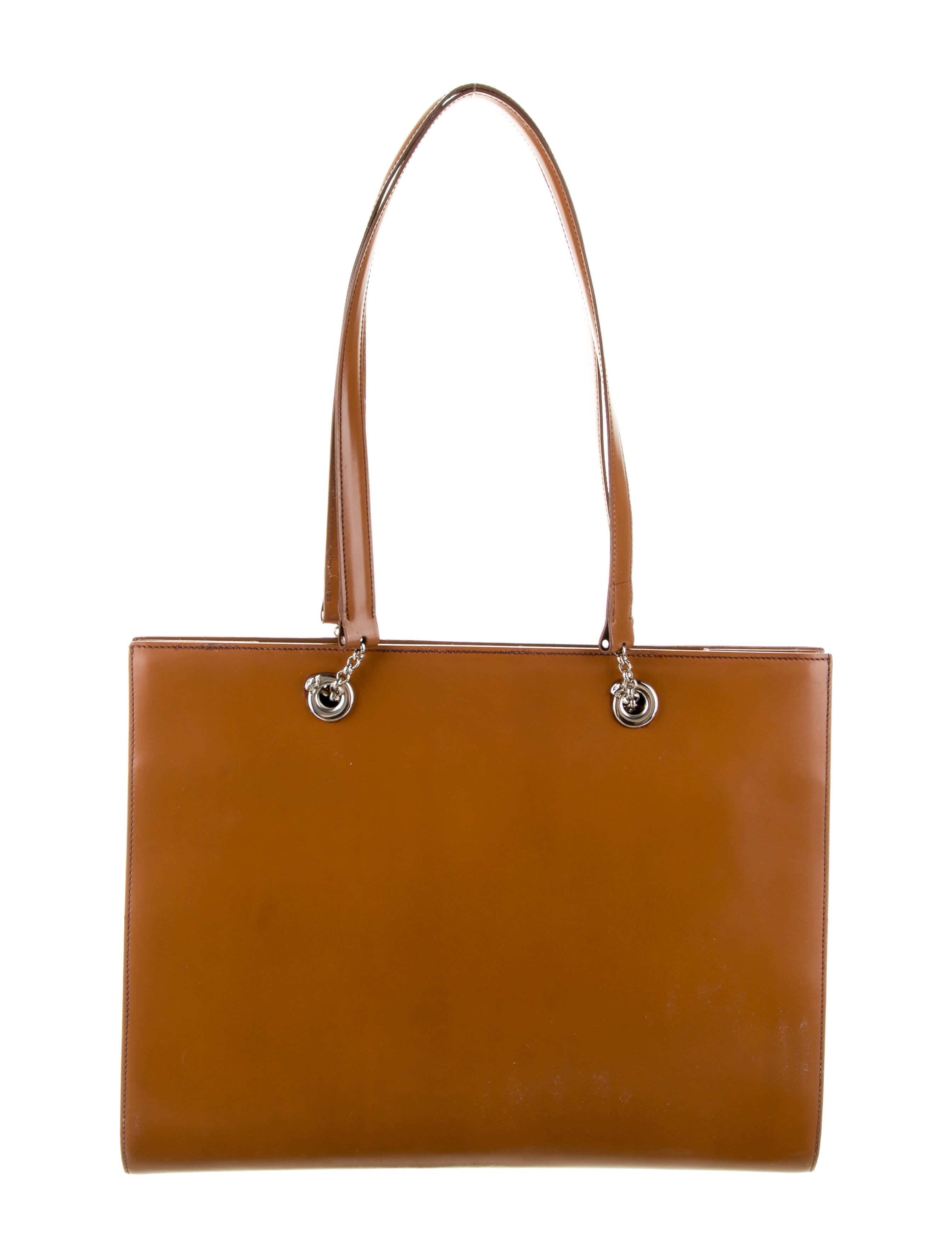 Cartier Smooth Leather Tote - Brown Totes, Handbags - CRT90574 | The ...