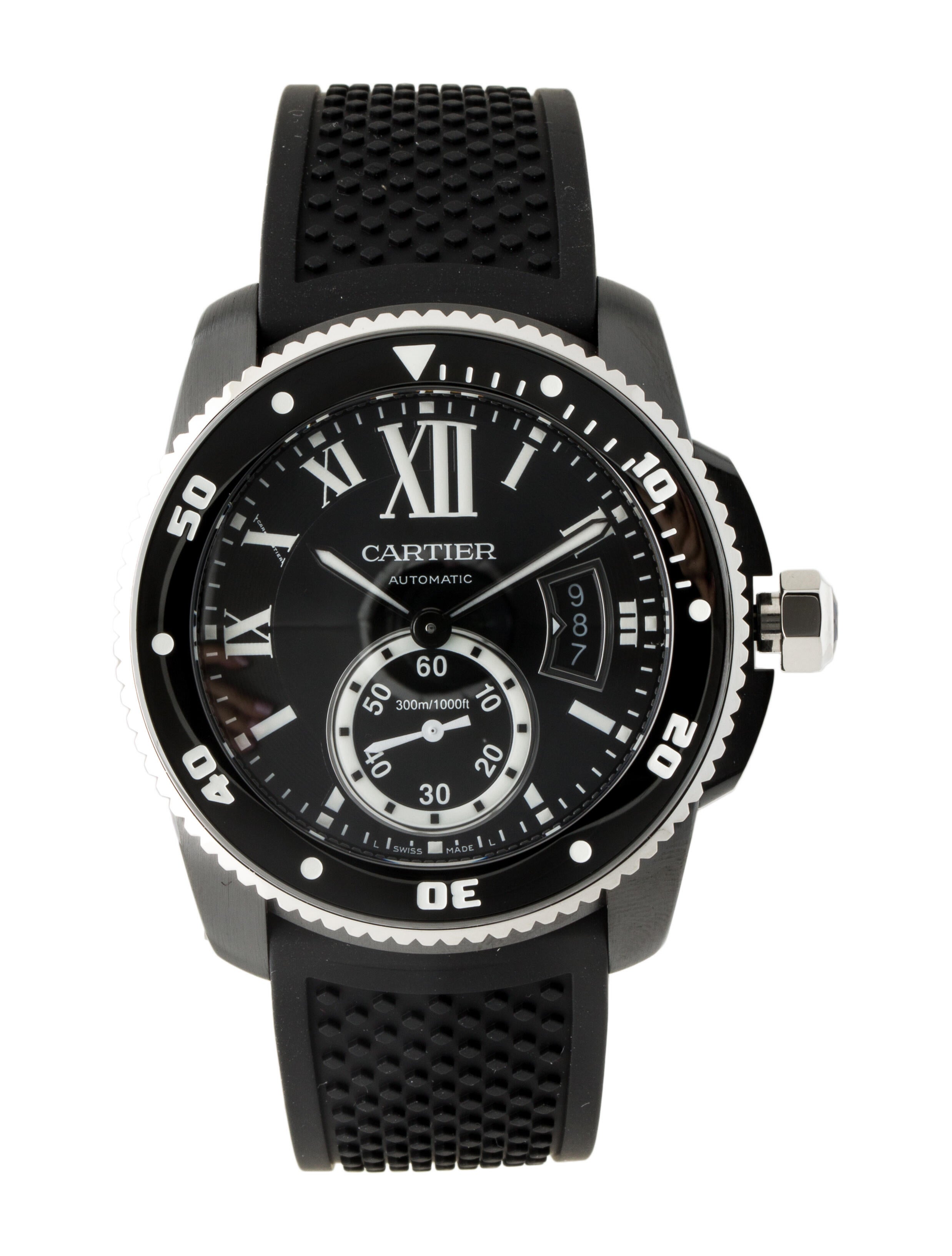 Cartier Calibre de Cartier Diver Watch - WSCA0006 | The RealReal