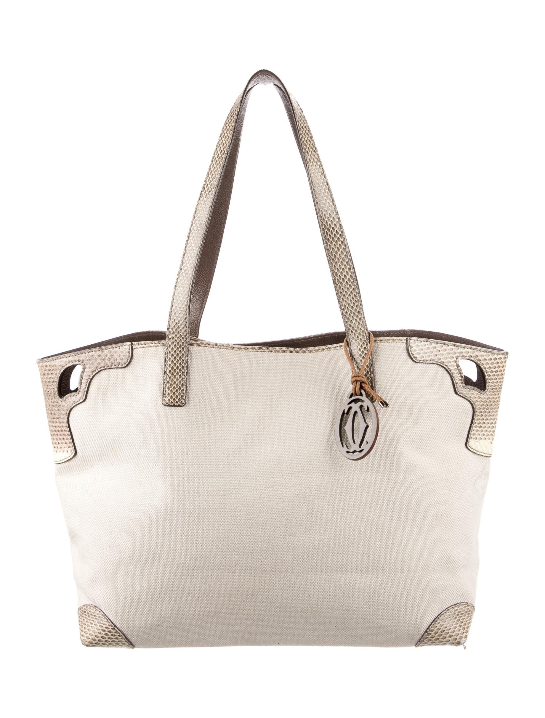 Cartier Leather Tote Bag - Neutrals Totes, Handbags - CRT84288 | The ...
