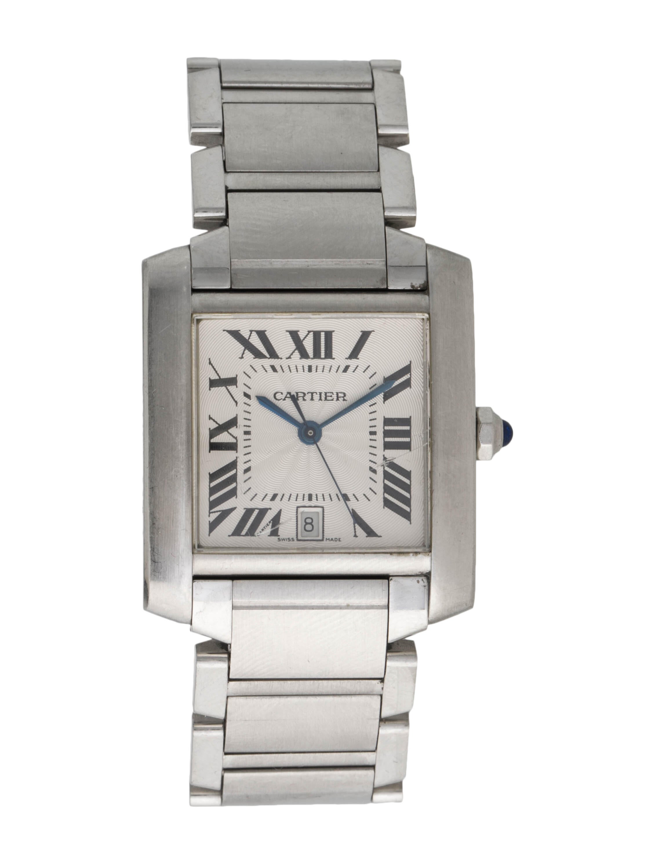 Cartier Tank Française Watch - W51008Q3 | The RealReal