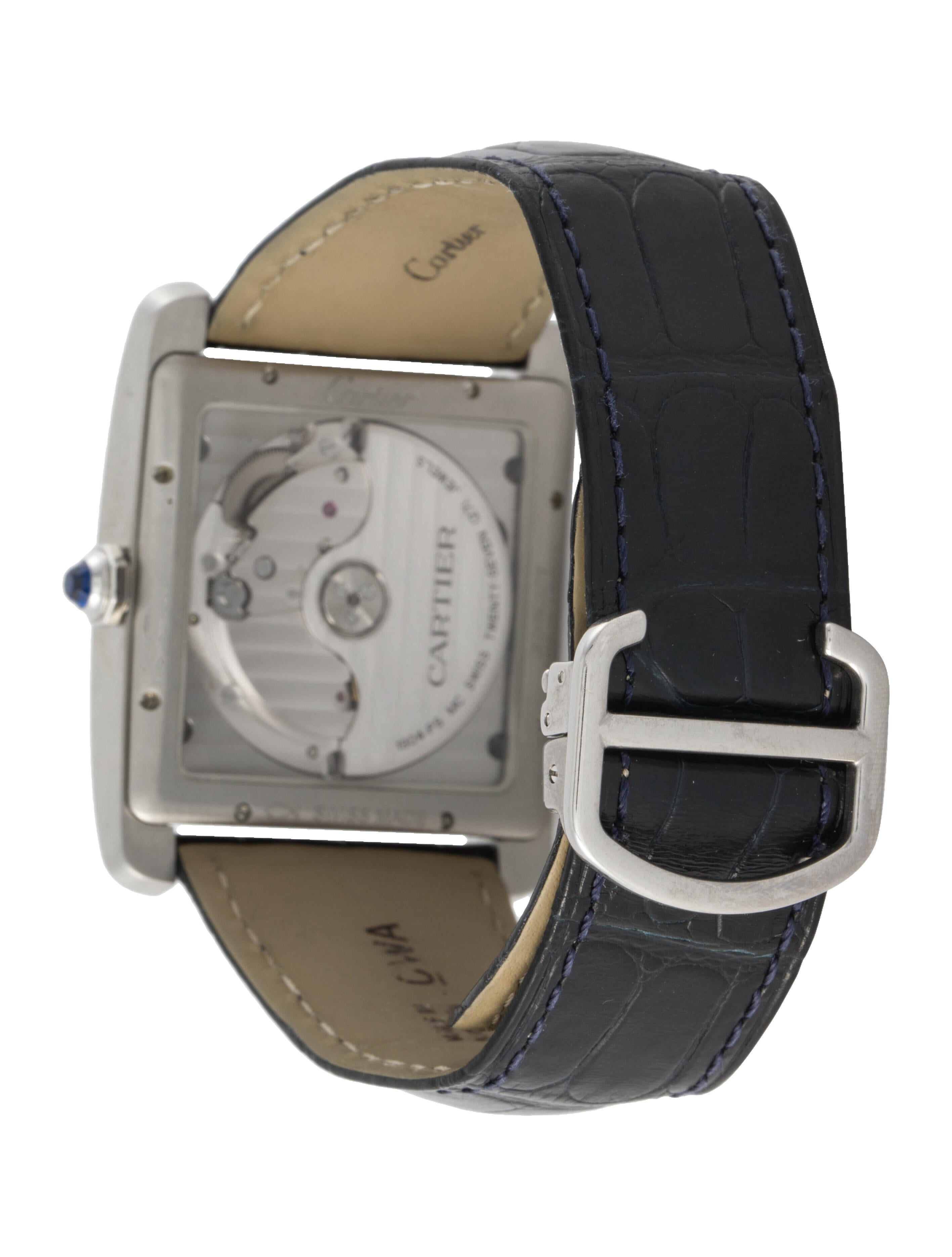 Cartier Must de Cartier Tank Watch - CRT24737 | The RealReal