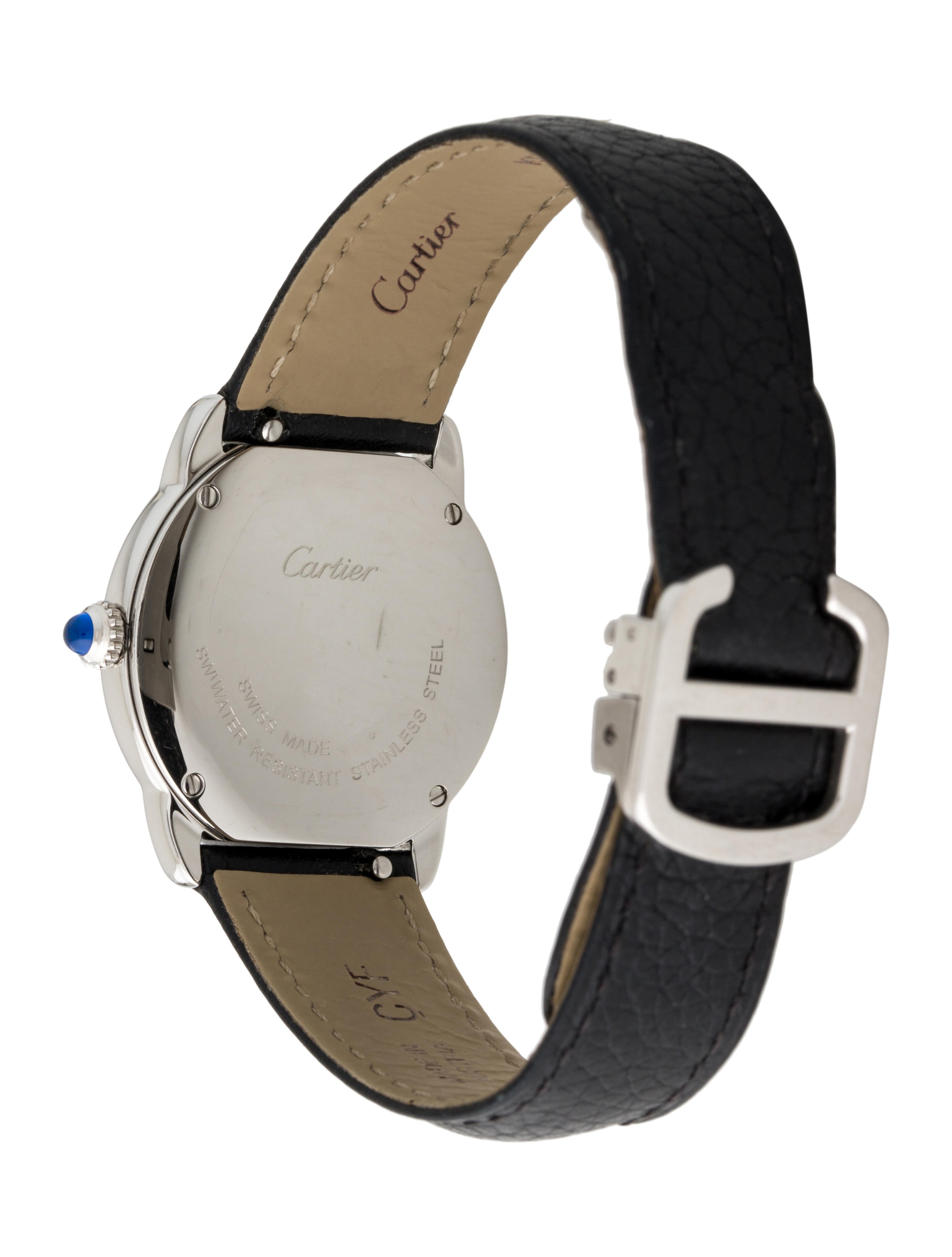 Cartier Ronde Must de Cartier Watch - WSRN0019 | The RealReal