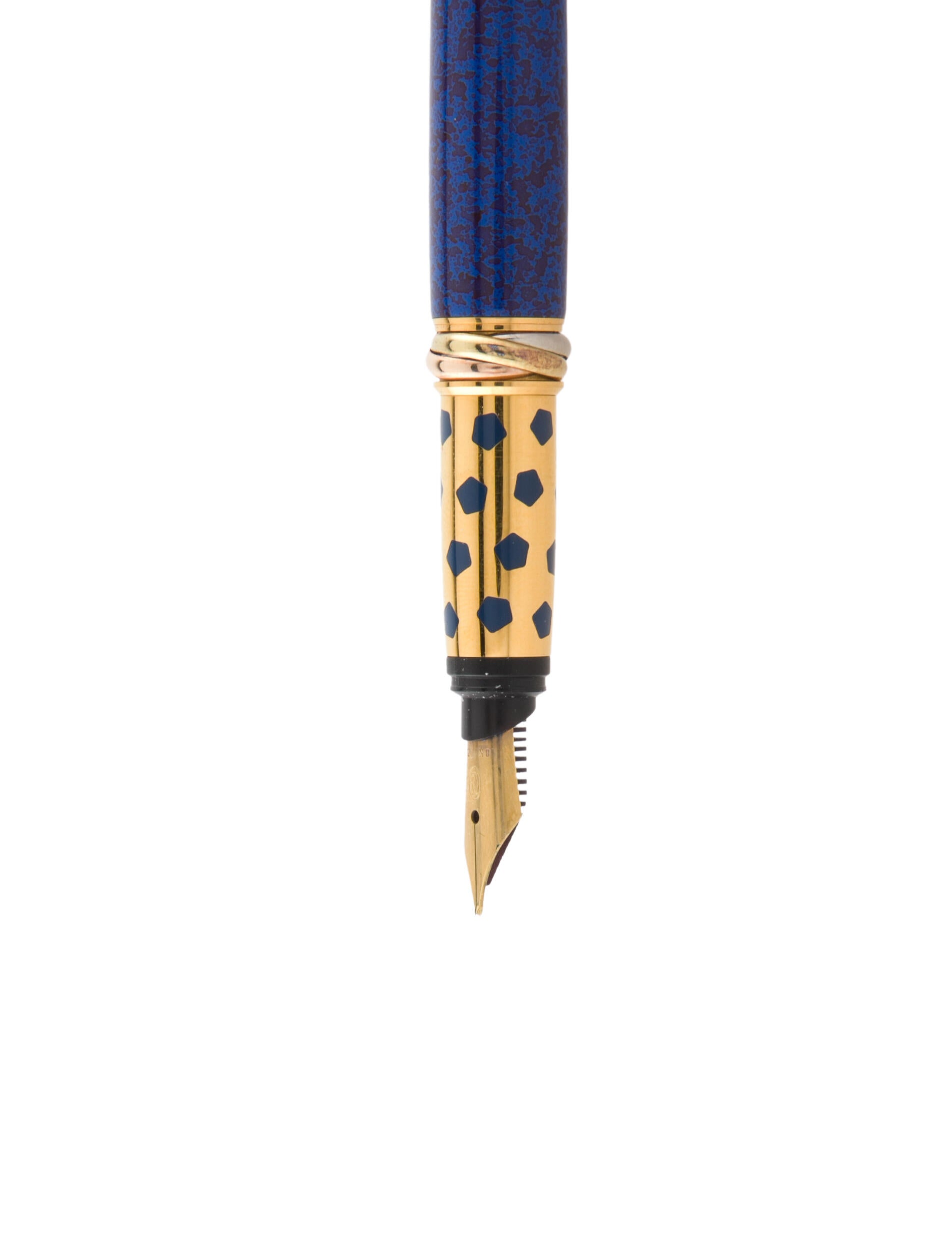 Cartier Panthère de Cartier Fountain Pen - Blue Books, Stationery ...