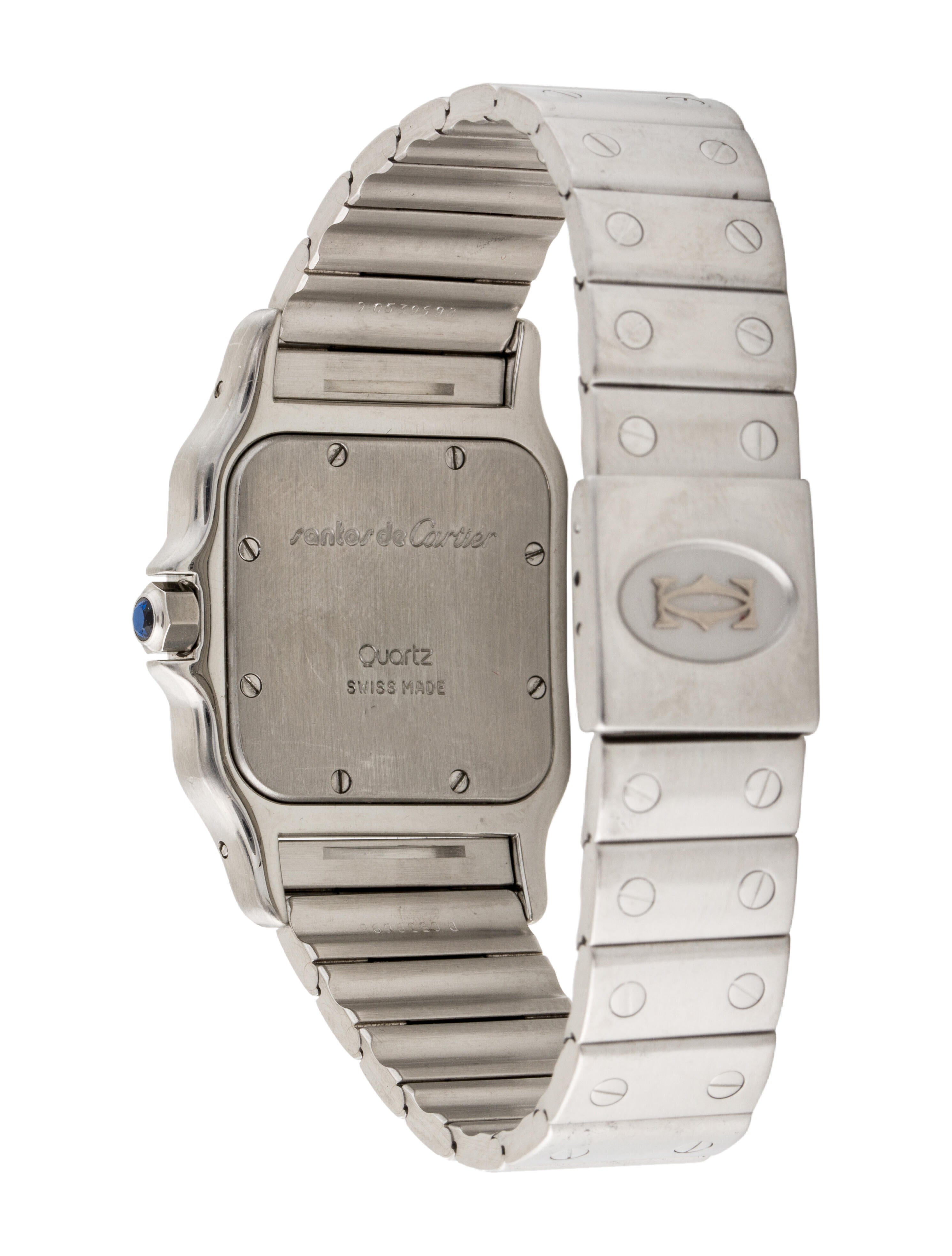 Cartier Santos de Cartier Galbée Watch - 987901 | The RealReal