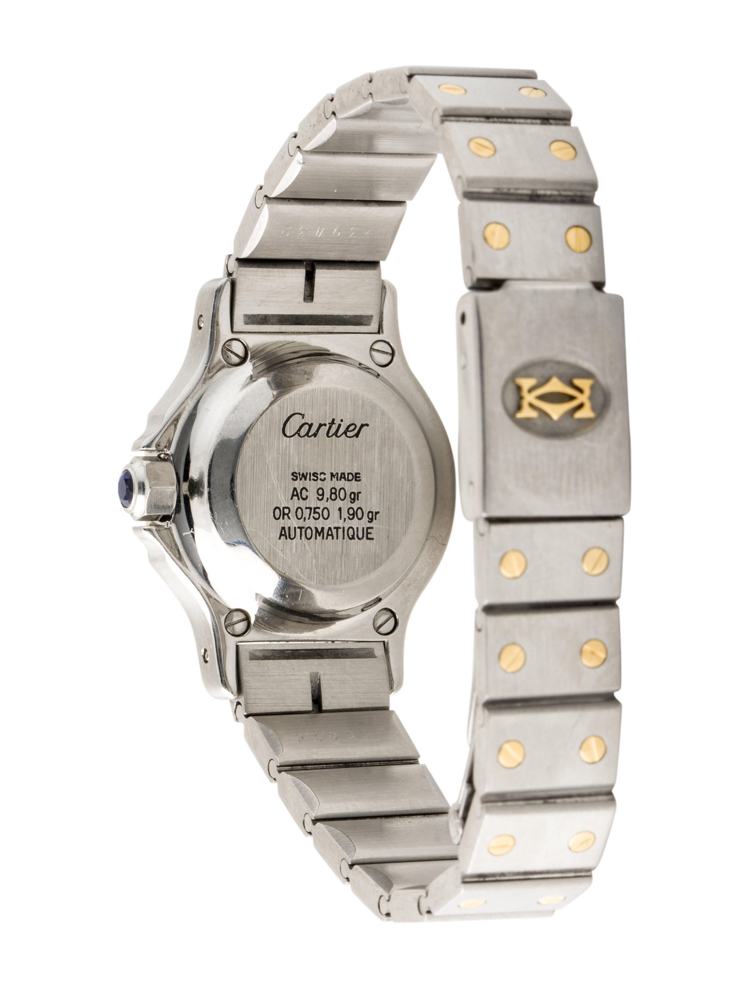 Cartier Santos Octagon Watch - 187903 | The RealReal