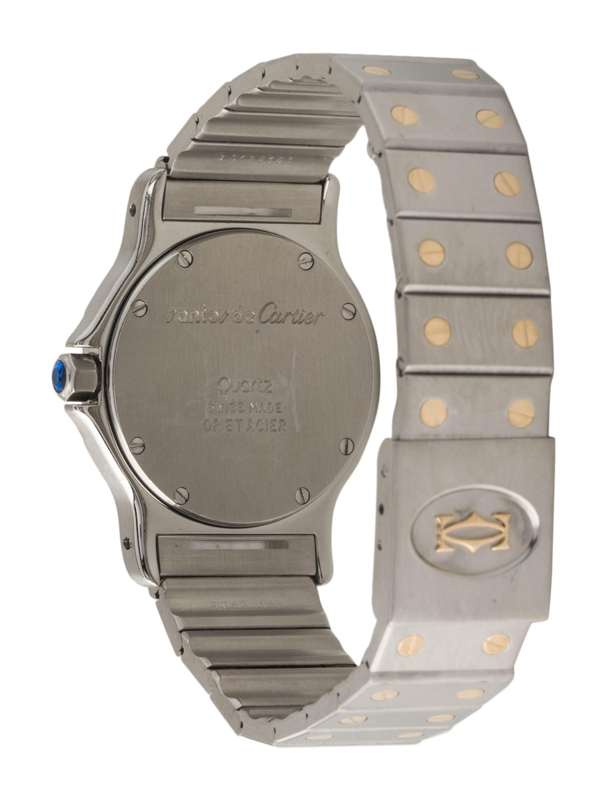 Cartier Santos Octagon Watch - 187902 | The RealReal