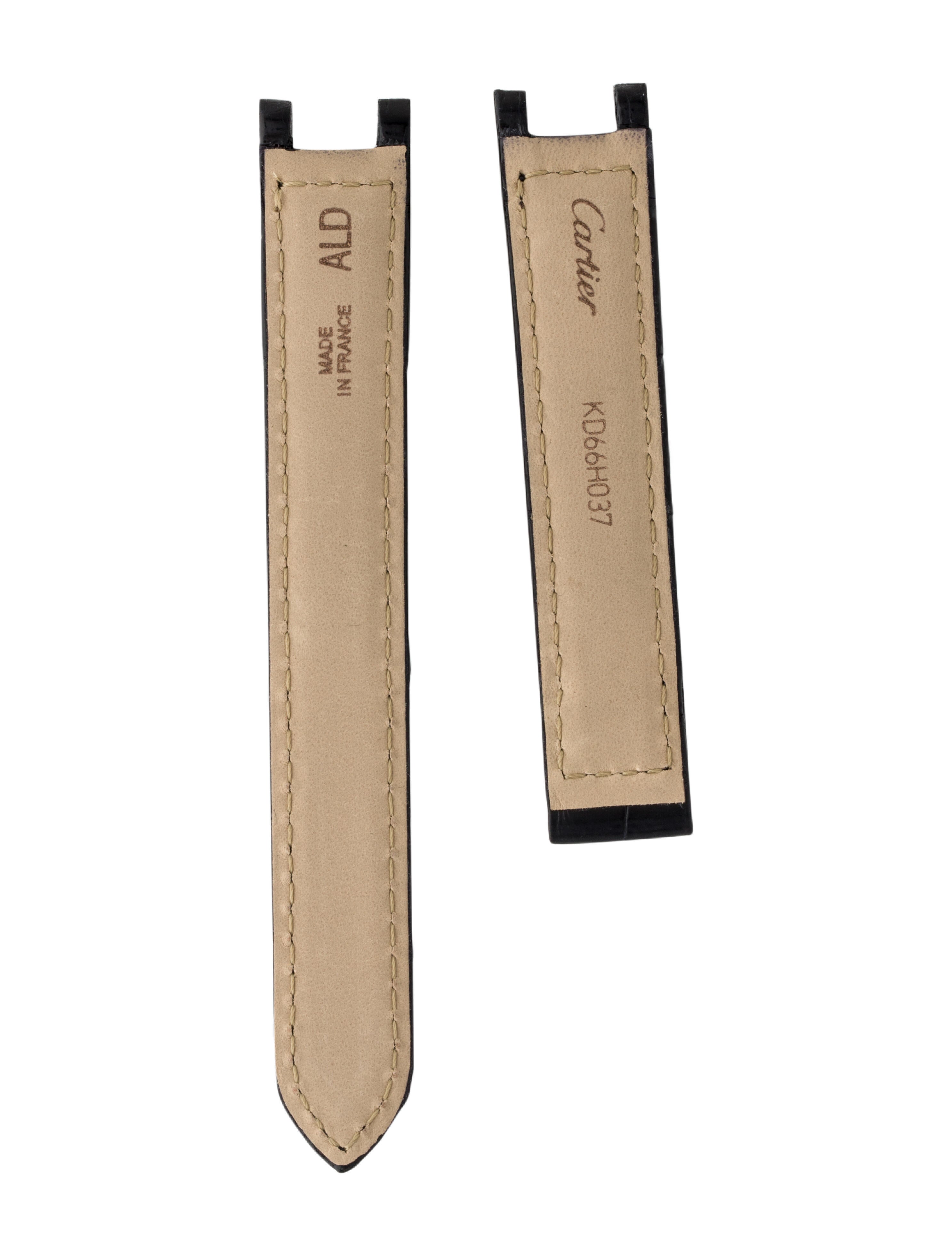 Cartier Pasha Alligator Strap and Deployant Clasp - CRT95176 | The RealReal