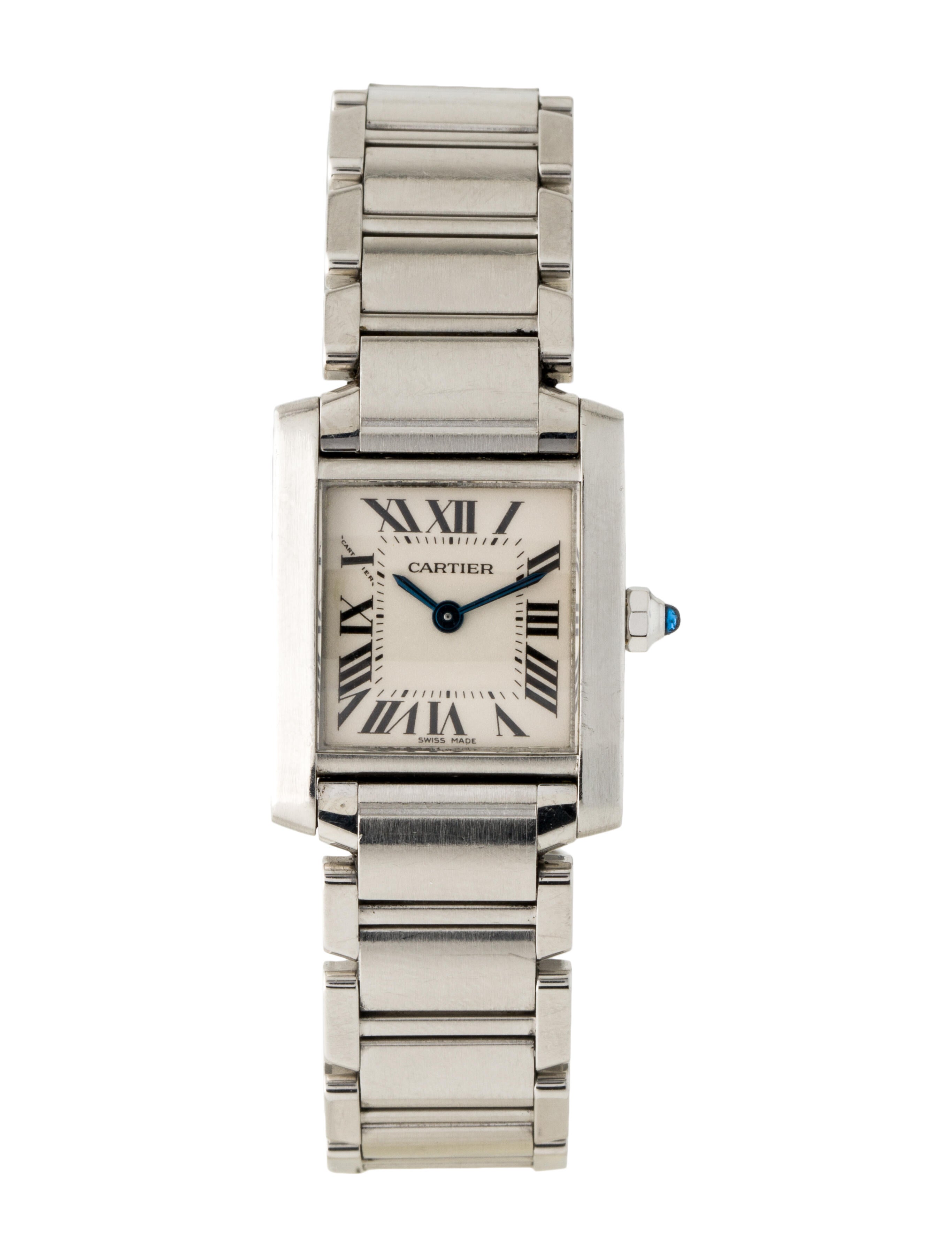 Cartier Tank Française Watch - 3751 / W2TA0003 | The RealReal
