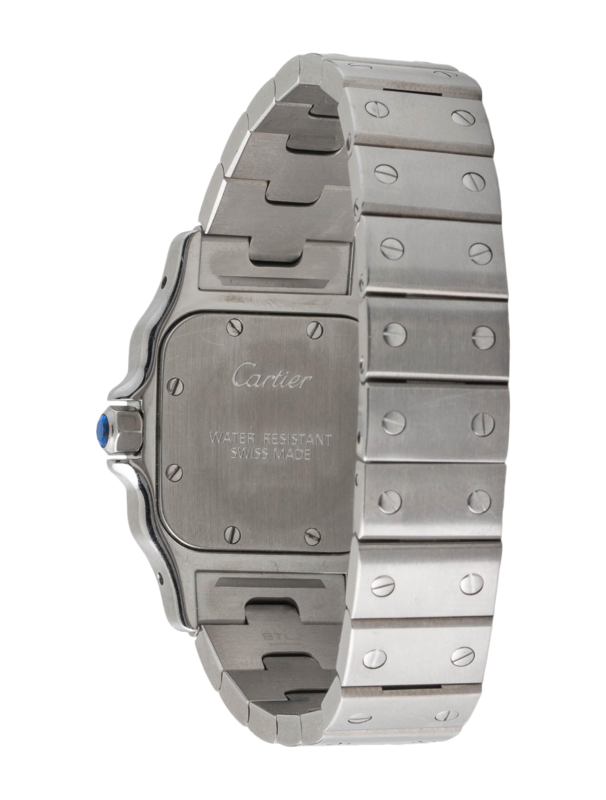 Cartier Santos de Cartier Galbée Watch - W20012C4 | The RealReal