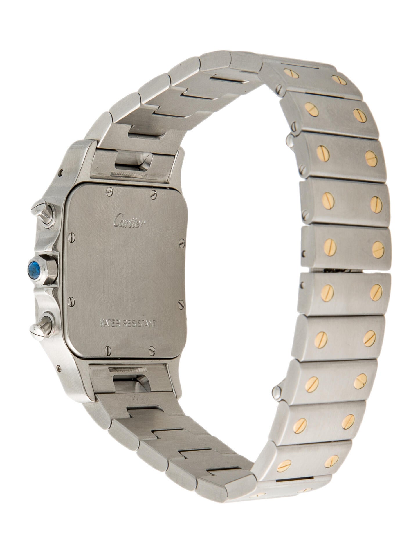 Cartier Santos de Cartier Galbée Chronoreflex Watch - 2425 / W20042C4 ...