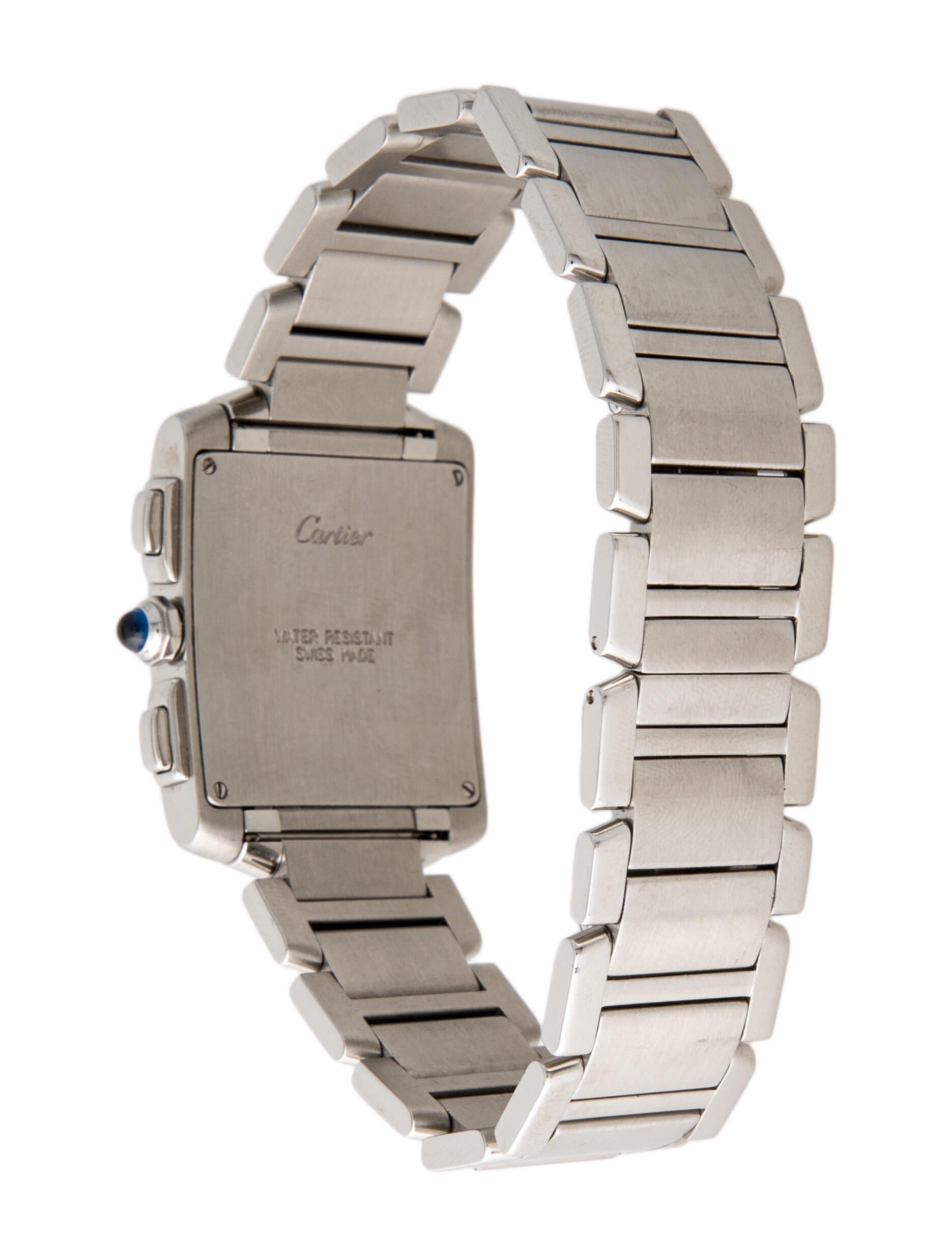 Cartier Tank Française Chronoflex Watch - 2303 | The RealReal