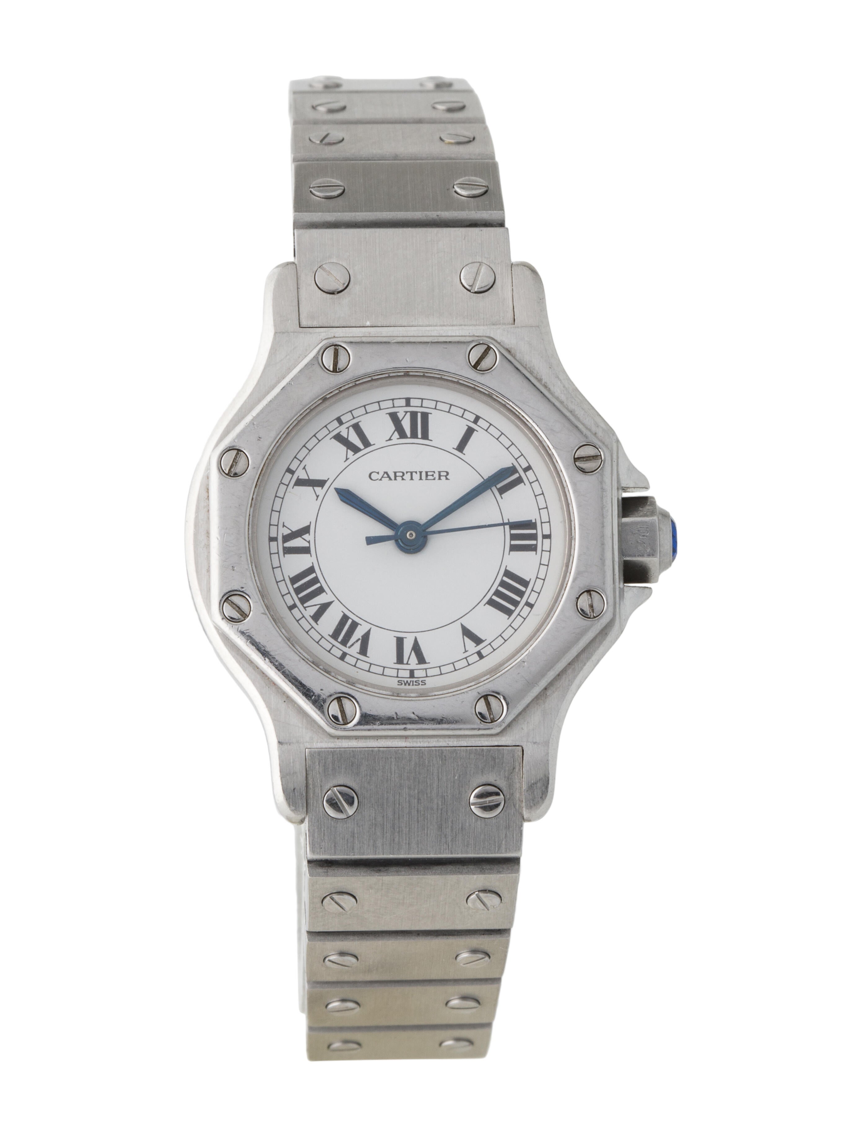 Cartier Santos de Cartier Octagon Watch - 0907 | The RealReal