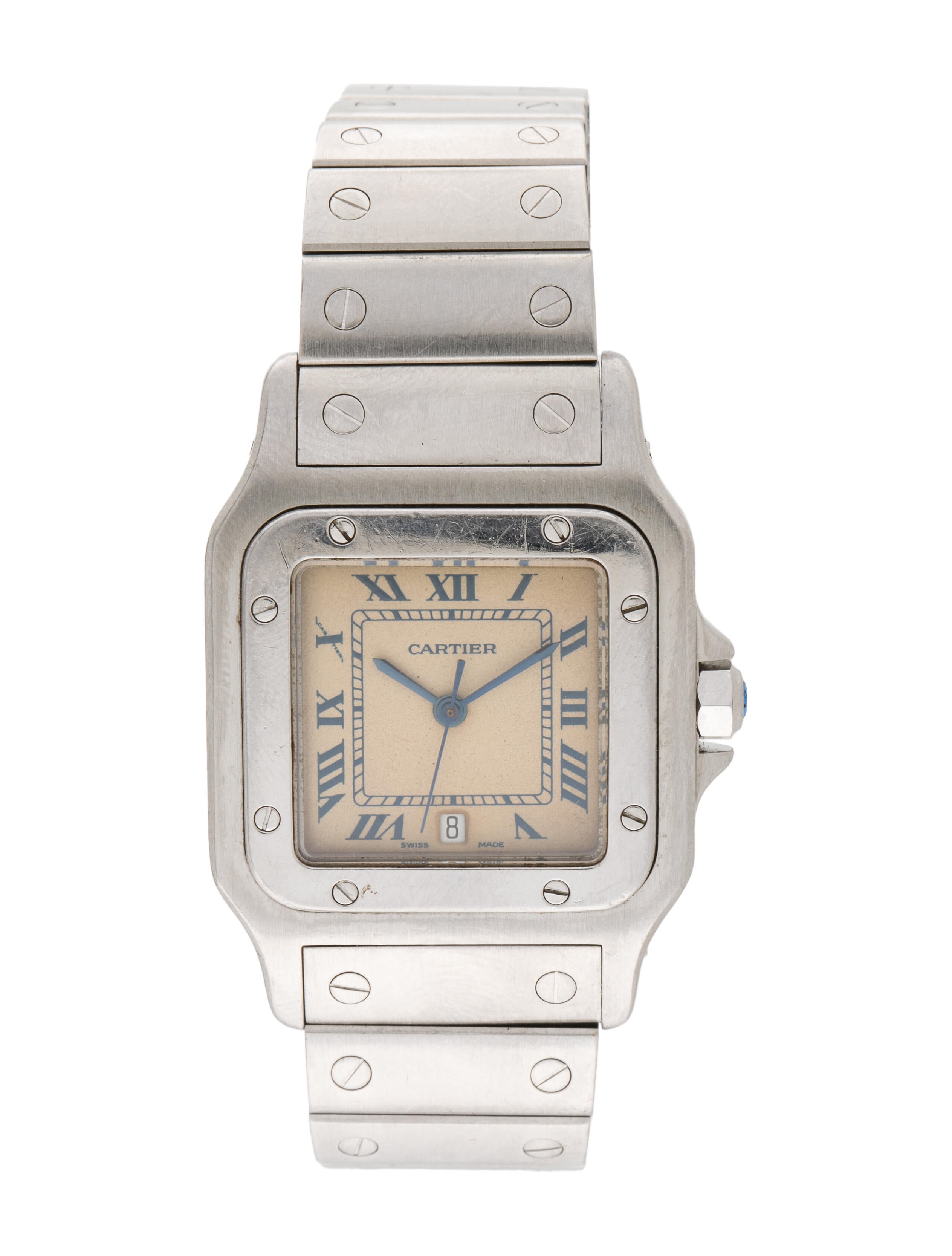 Cartier Santos de Cartier Galbeé Watch - 987901 | The RealReal