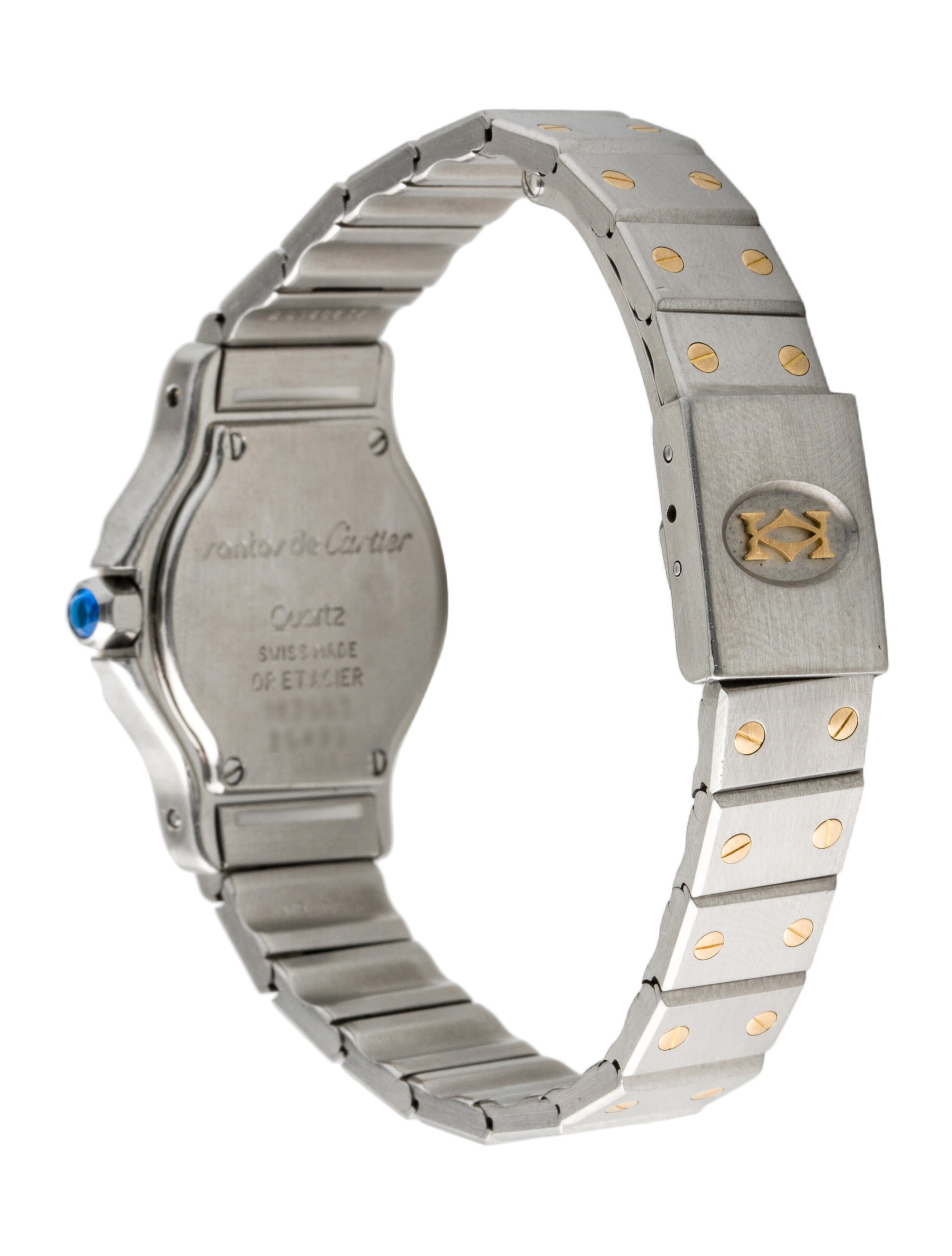 Cartier Santos Octagon Watch - 187903 | The RealReal