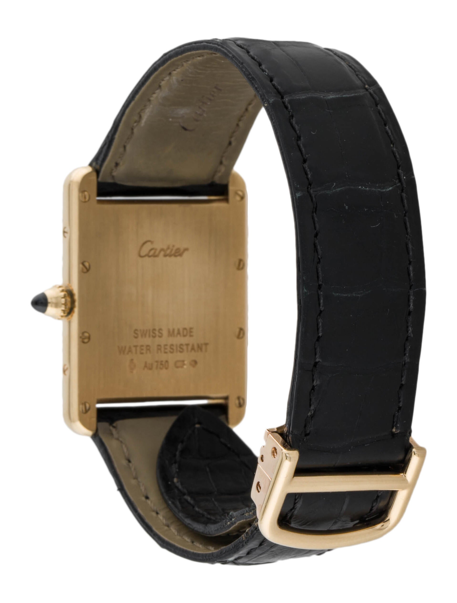 Cartier Tank Louis Watch - 2441 | The RealReal