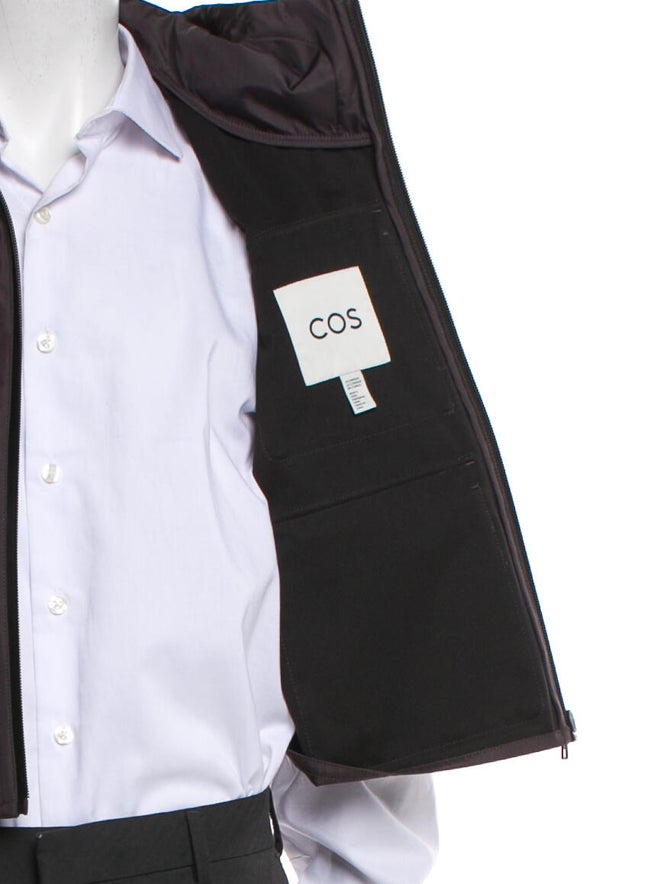 COS Vest - Metallic Outerwear, Clothing - CSO25522 | The RealReal