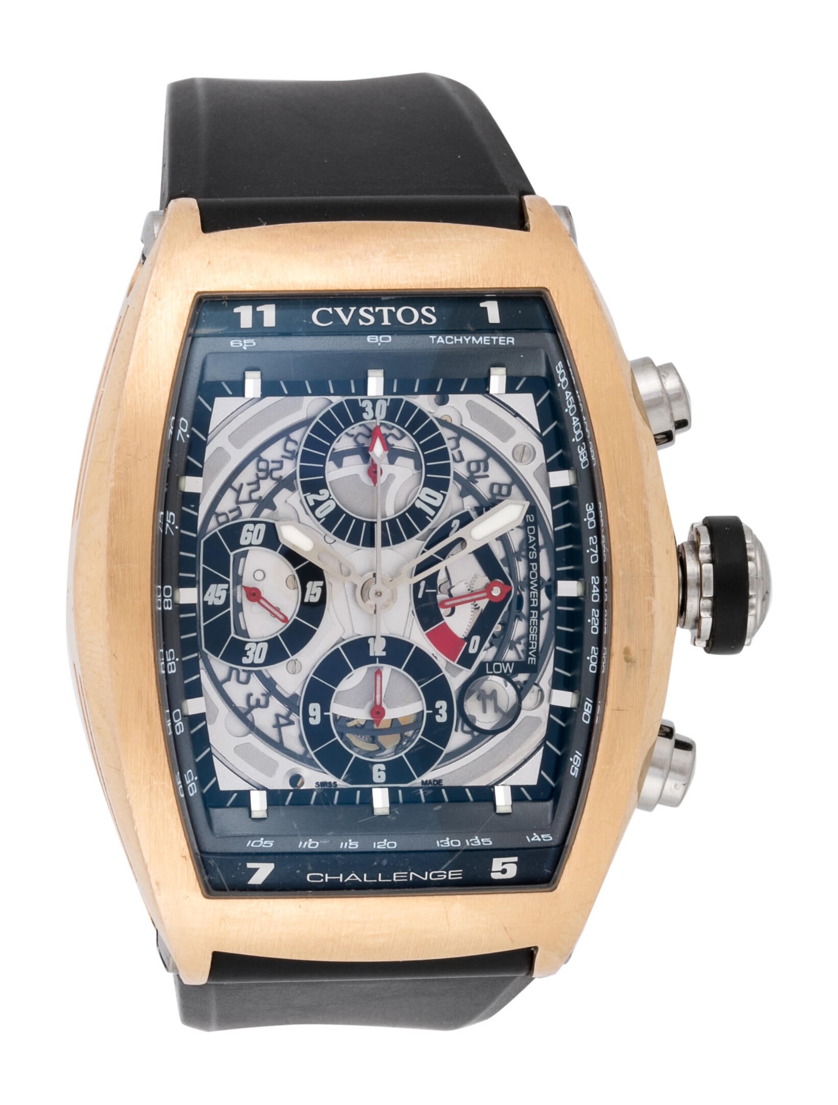 Cvstos Challenge Chronograph Watch - CVCRTNRGSV | The RealReal