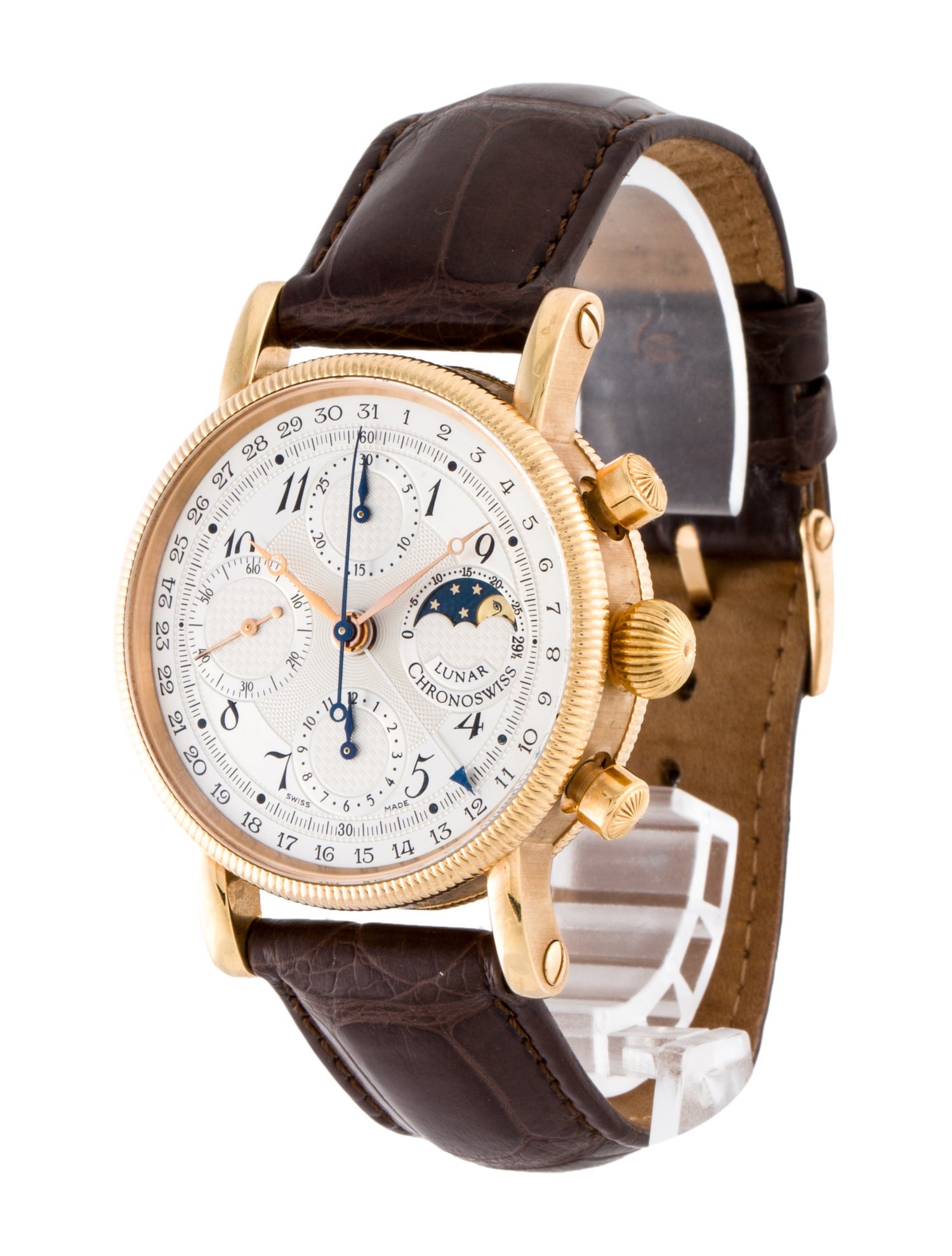Chronoswiss Lunar Chronograph Watch - CH7521LR | The RealReal