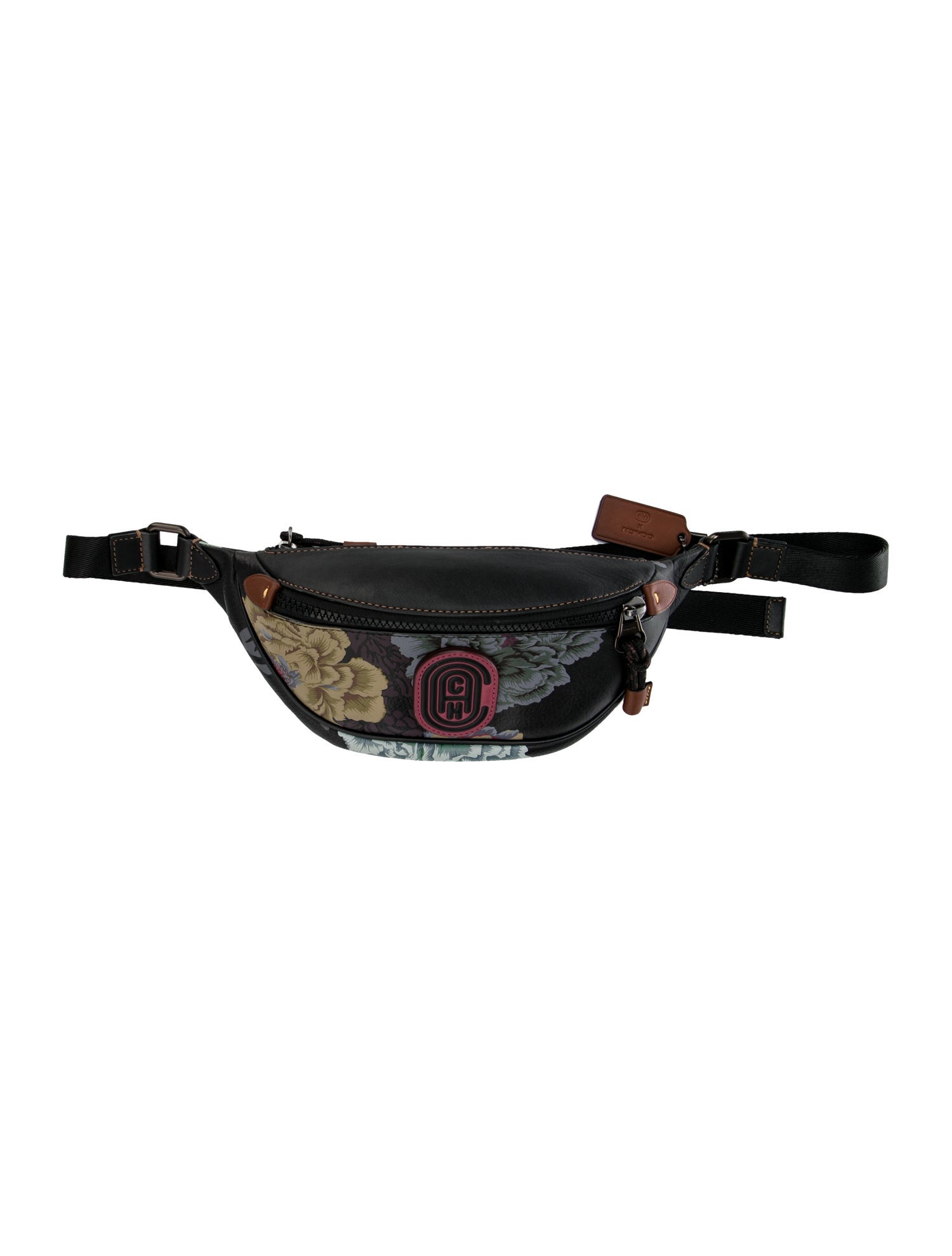 Coach x Jean-Michel Basquiat Coated Canvas Logo Waist Bag - Brown Waist ...