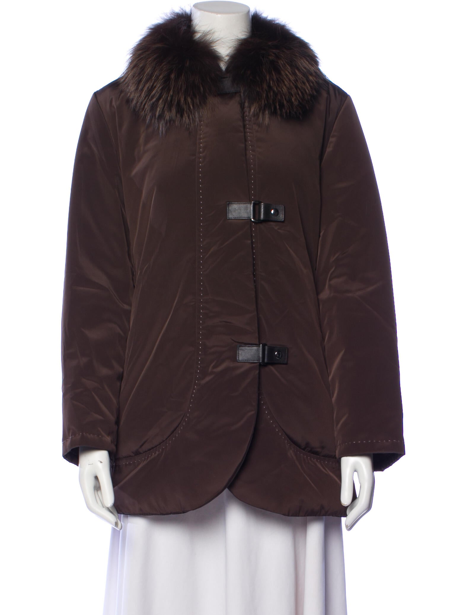 Cinzia Rocca Down Jacket - Brown Jackets, Clothing - CZR21931 | The ...