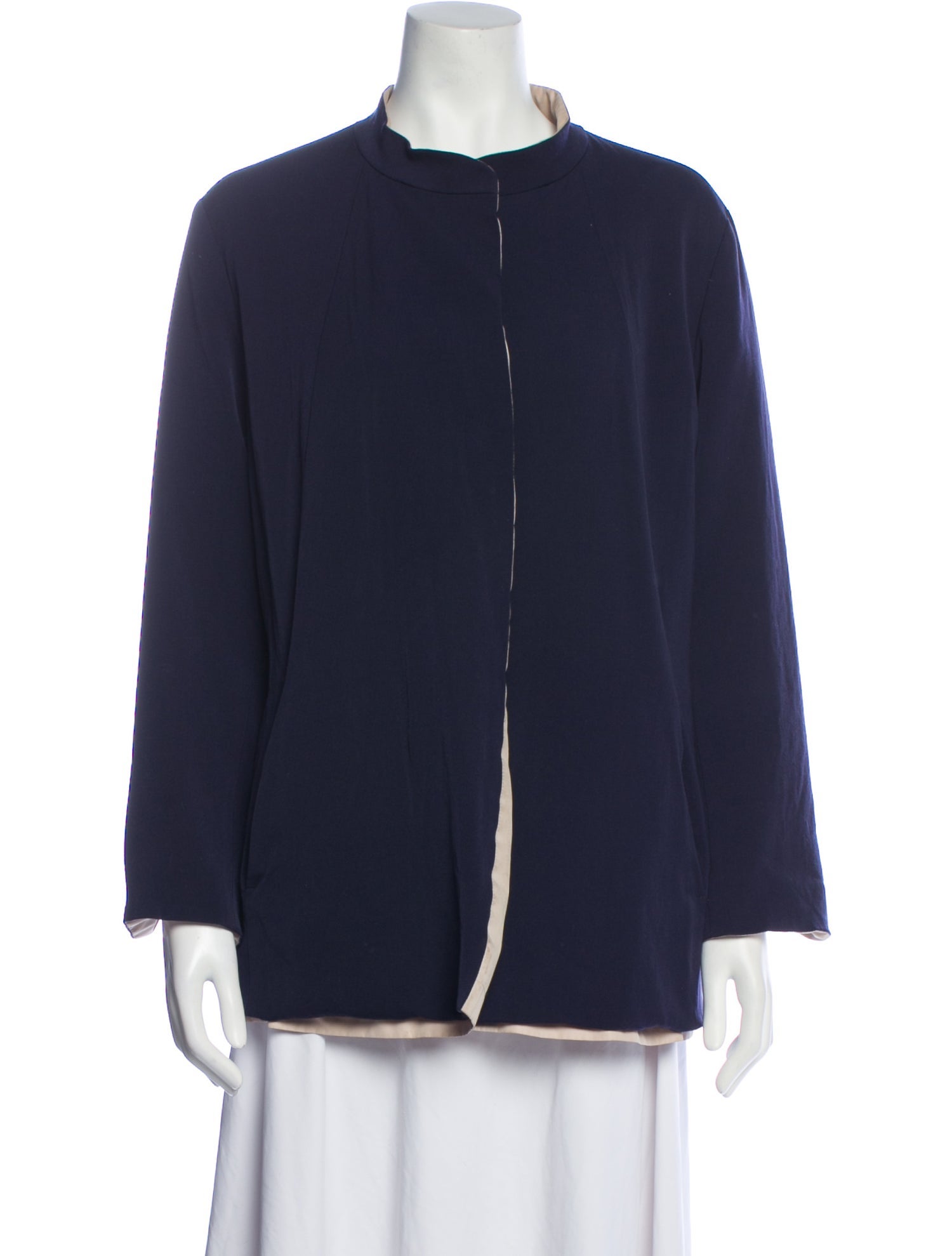 Cinzia Rocca Virgin Wool Evening Jacket - Blue Jackets, Clothing ...