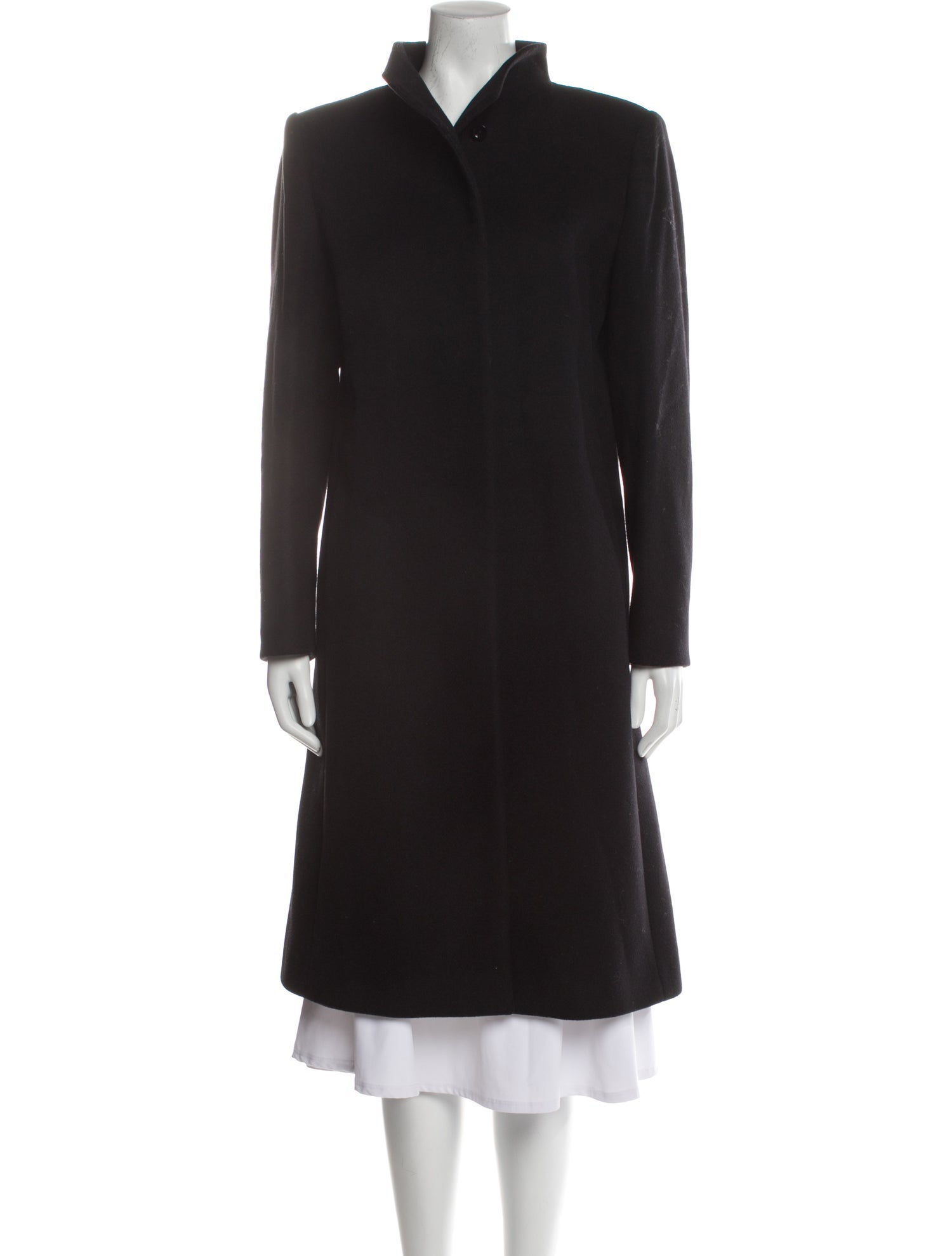 Cinzia Rocca Coat - Black Coats, Clothing - CZR23523 | The RealReal