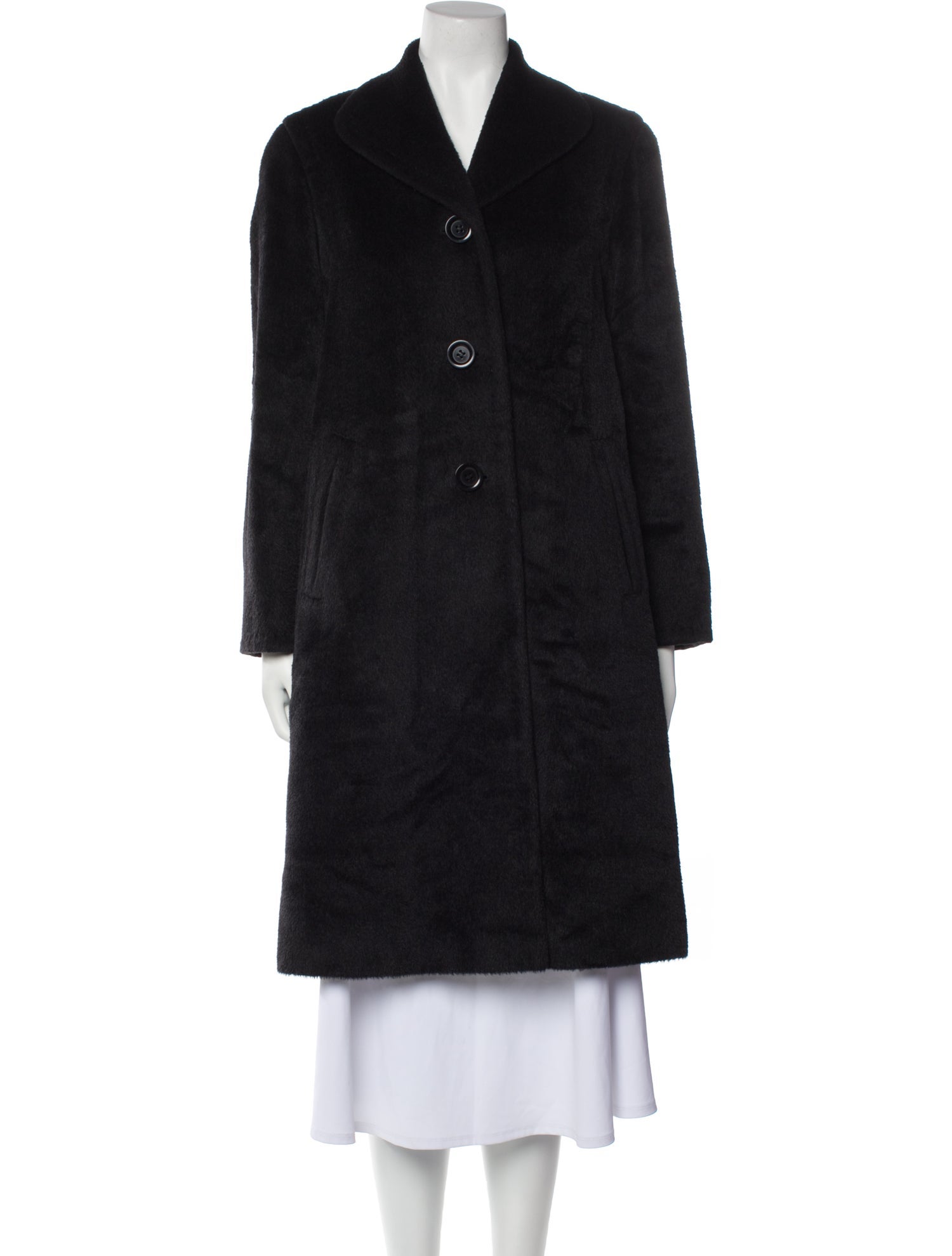 Cinzia Rocca Llama Coat - Brown Coats, Clothing - CZR23593 | The RealReal