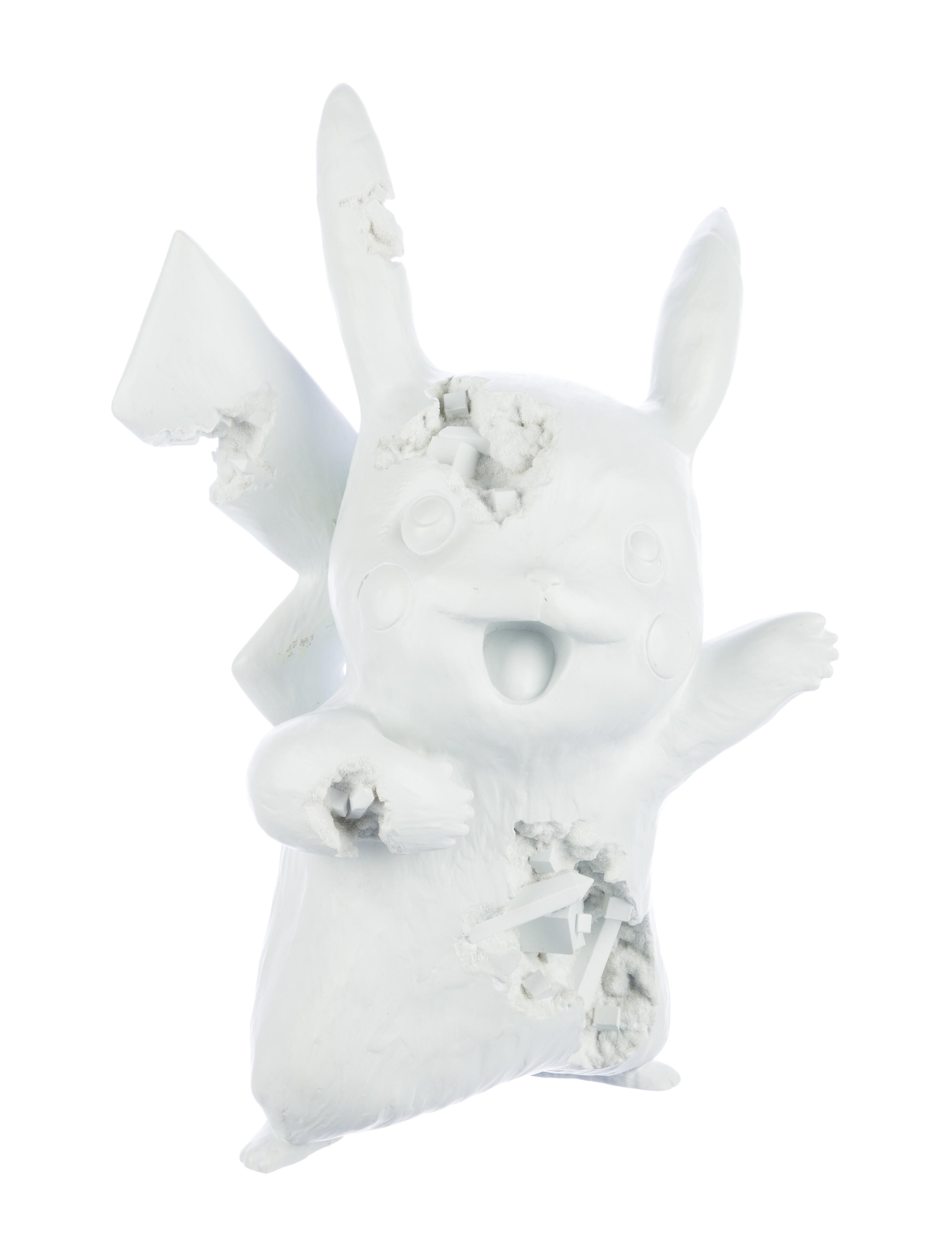 Daniel Arsham Limited Edition Crystalized Pikachu Future Relic Statue ...