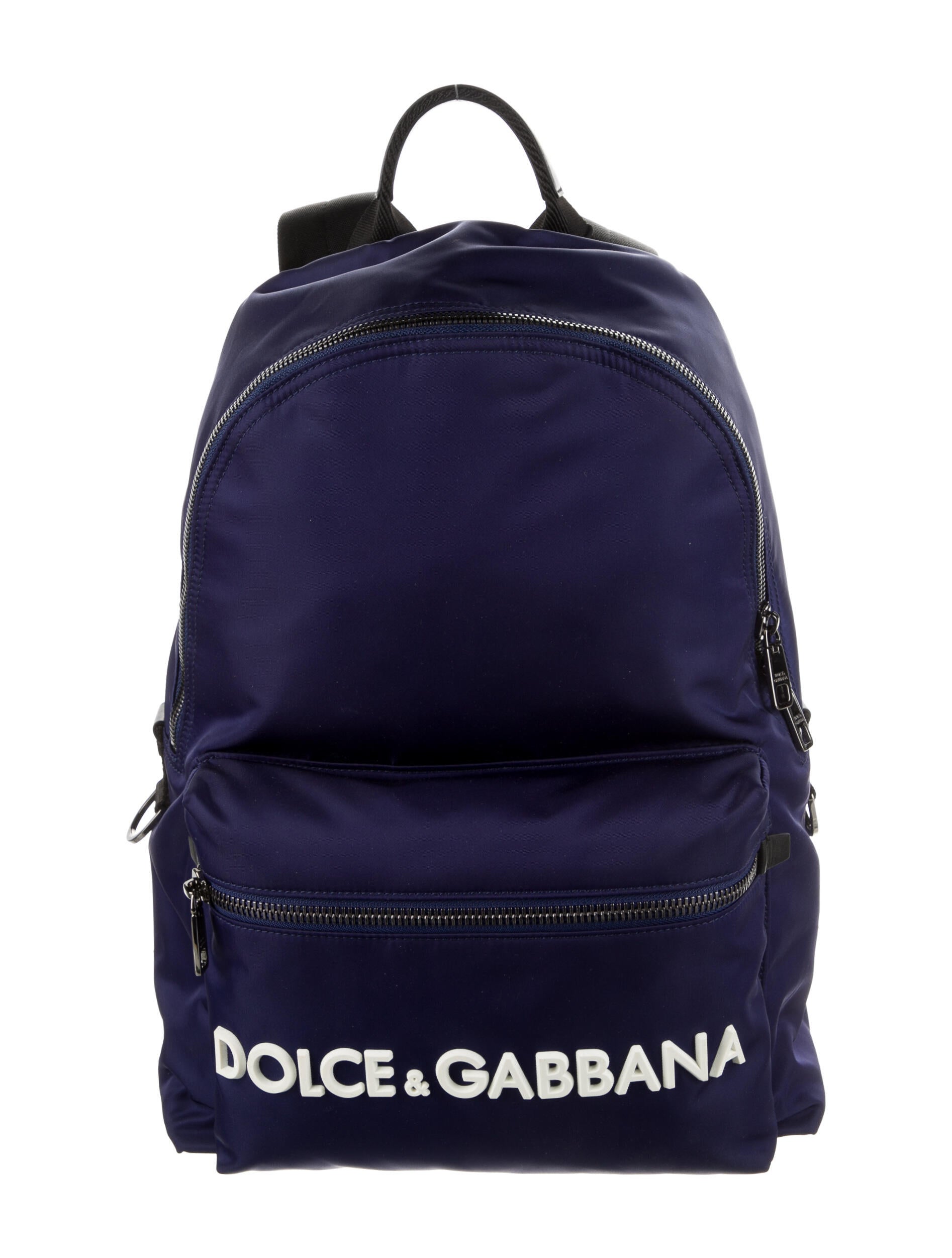 Dolce & Gabbana Denim Backpack w/ Tags - Blue Backpacks, Bags ...