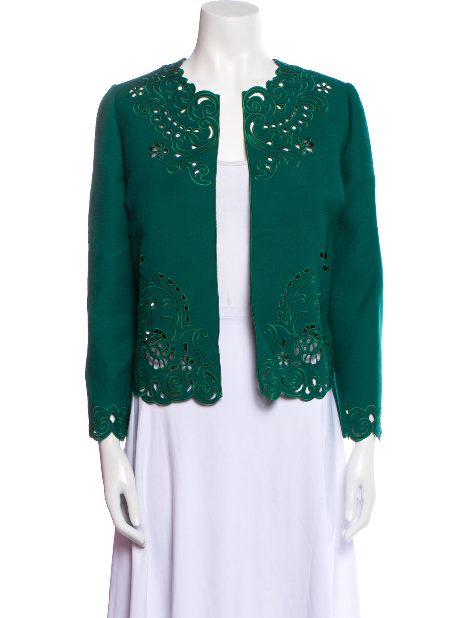 Dolce & Gabbana Virgin Wool Evening Jacket - Green Jackets, Clothing ...