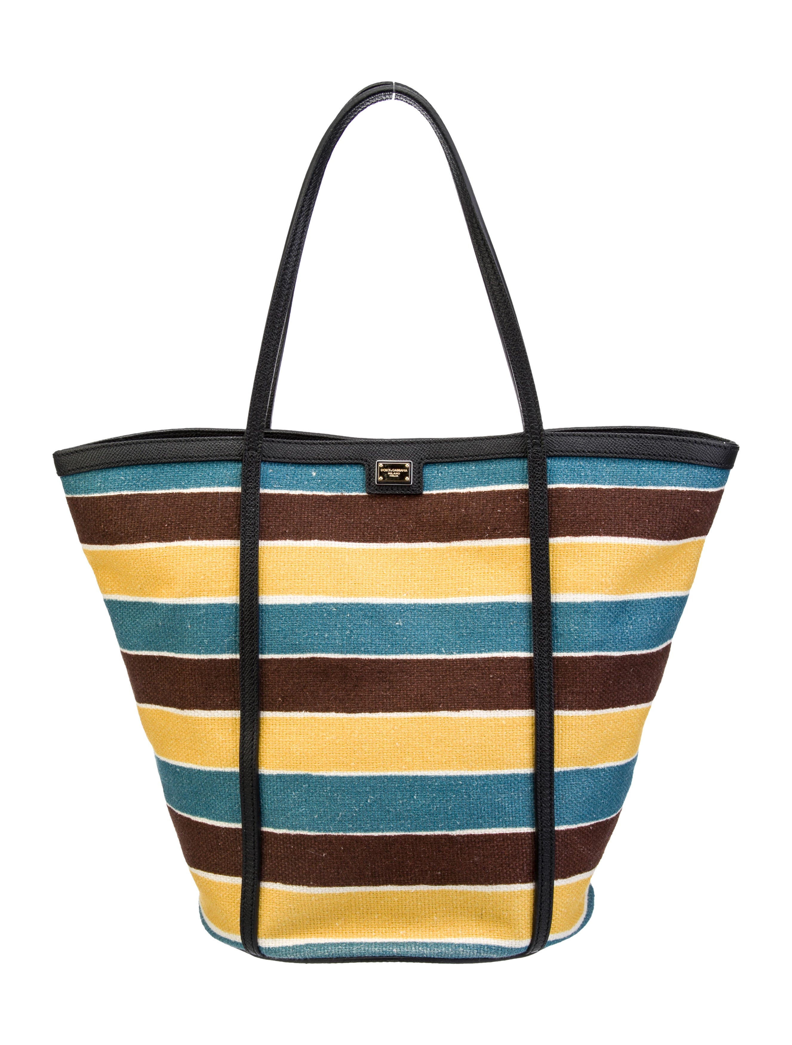 Kate Spade New York Coated Canvas Striped Tote - Blue Totes, Handbags ...