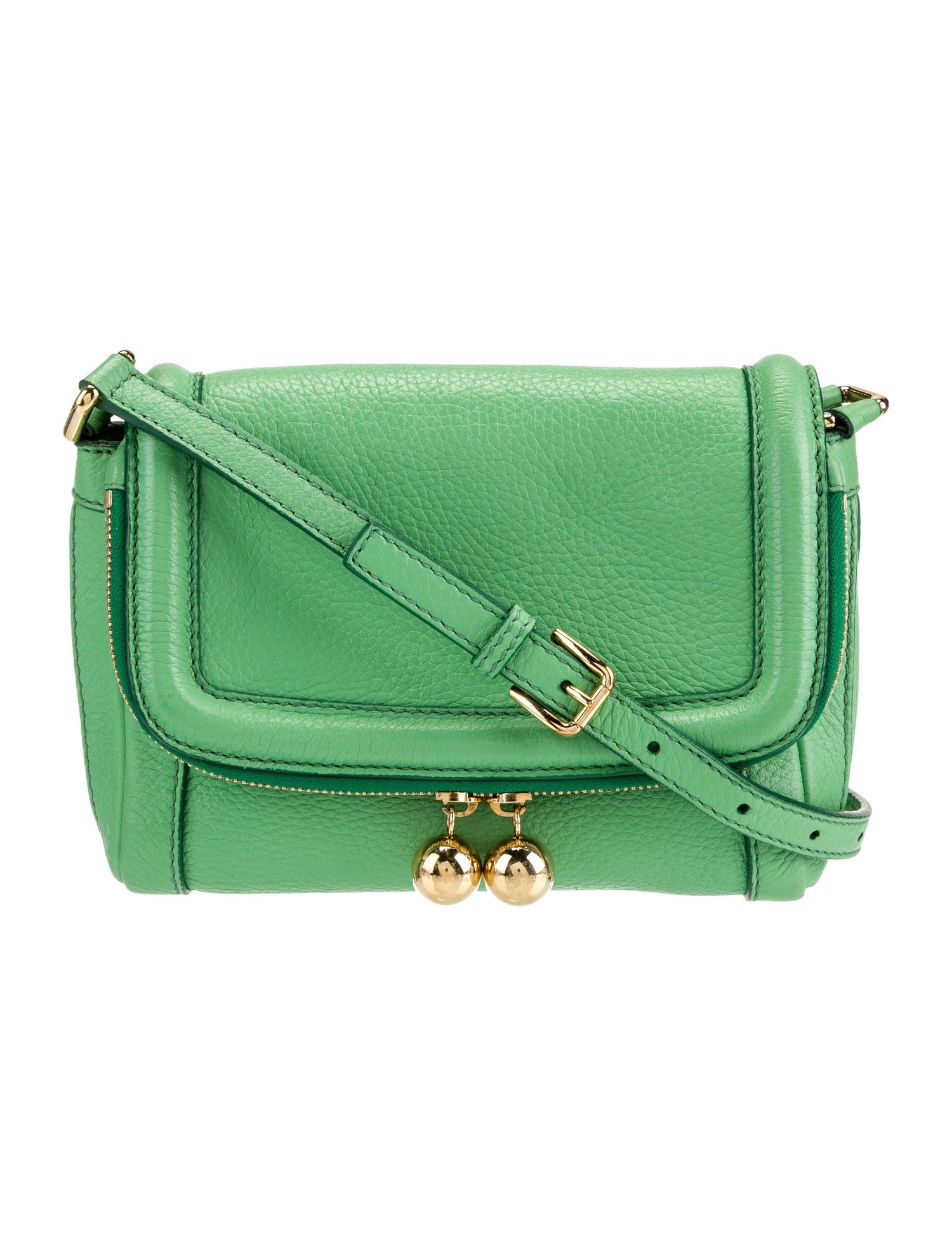 Dolce & Gabbana Leather Crossbody Bag - Green Crossbody Bags, Handbags ...