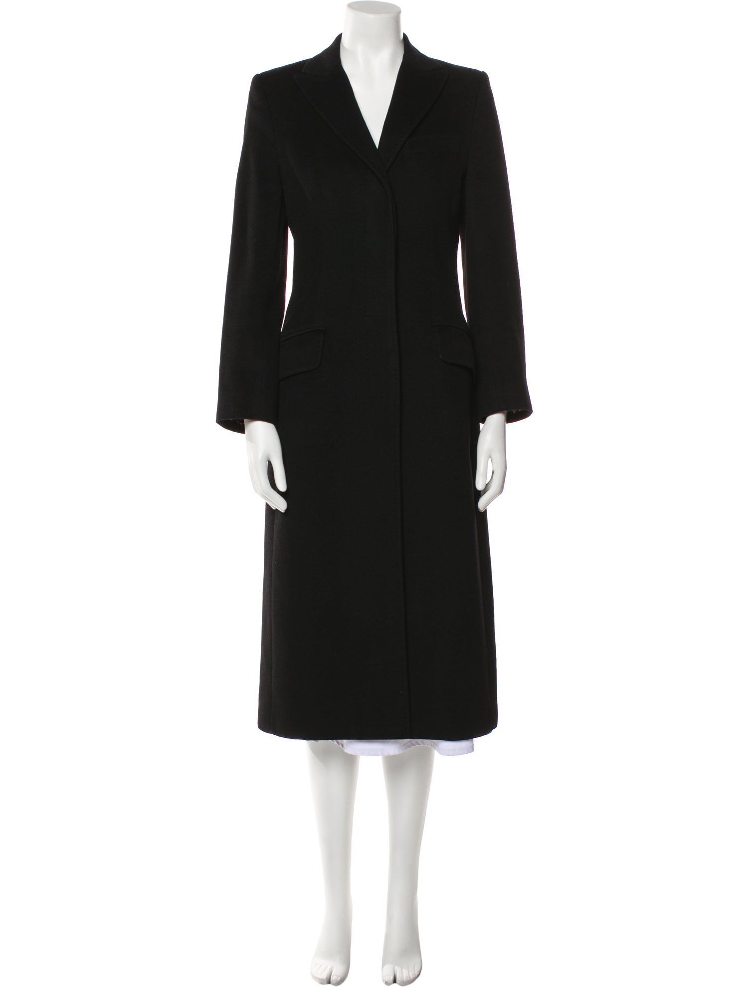 Dolce & Gabbana Wool Coat - Black Coats, Clothing - DAG500978 | The ...