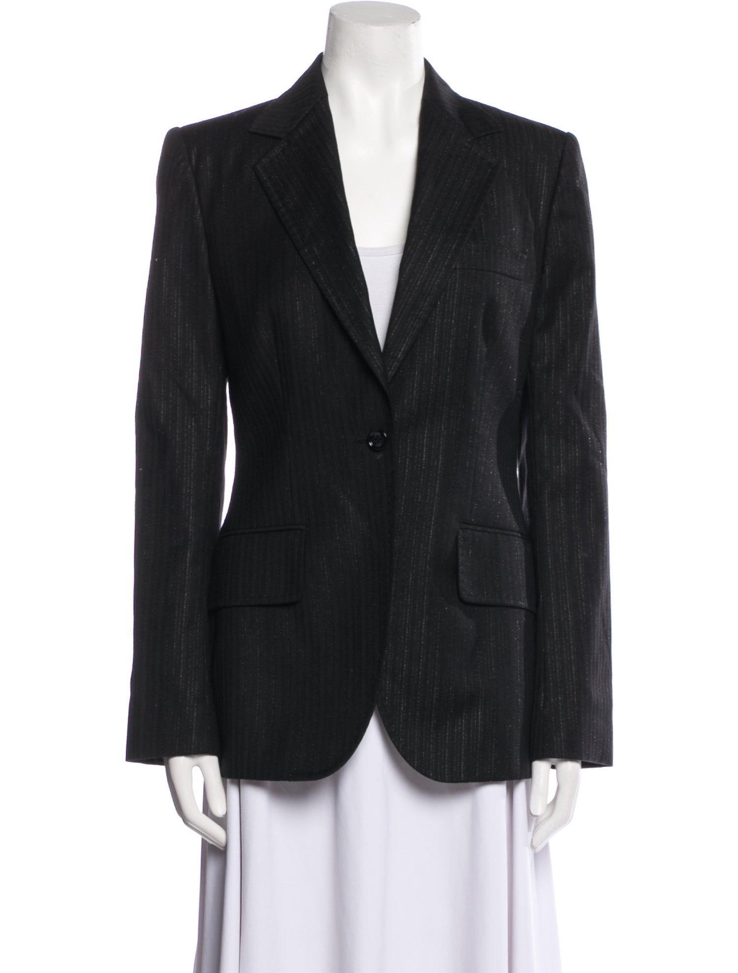 Dolce & Gabbana Virgin Wool Blazer - Black Jackets, Clothing ...
