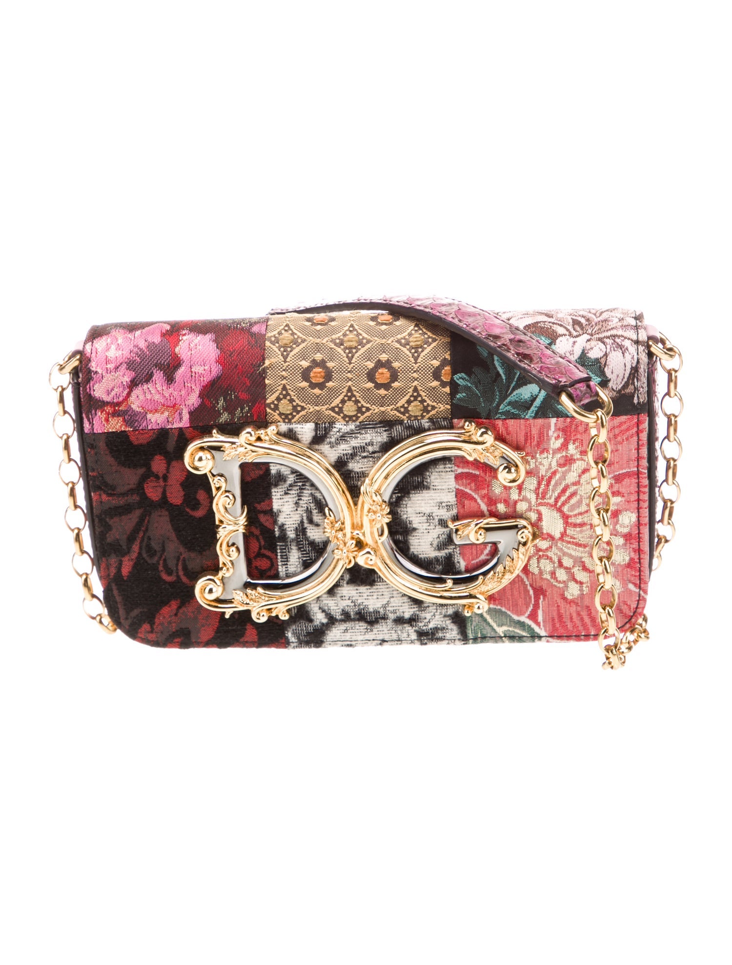 Dolce & Gabbana Minaudière - Pink Crossbody Bags, Handbags - DAG513381 ...