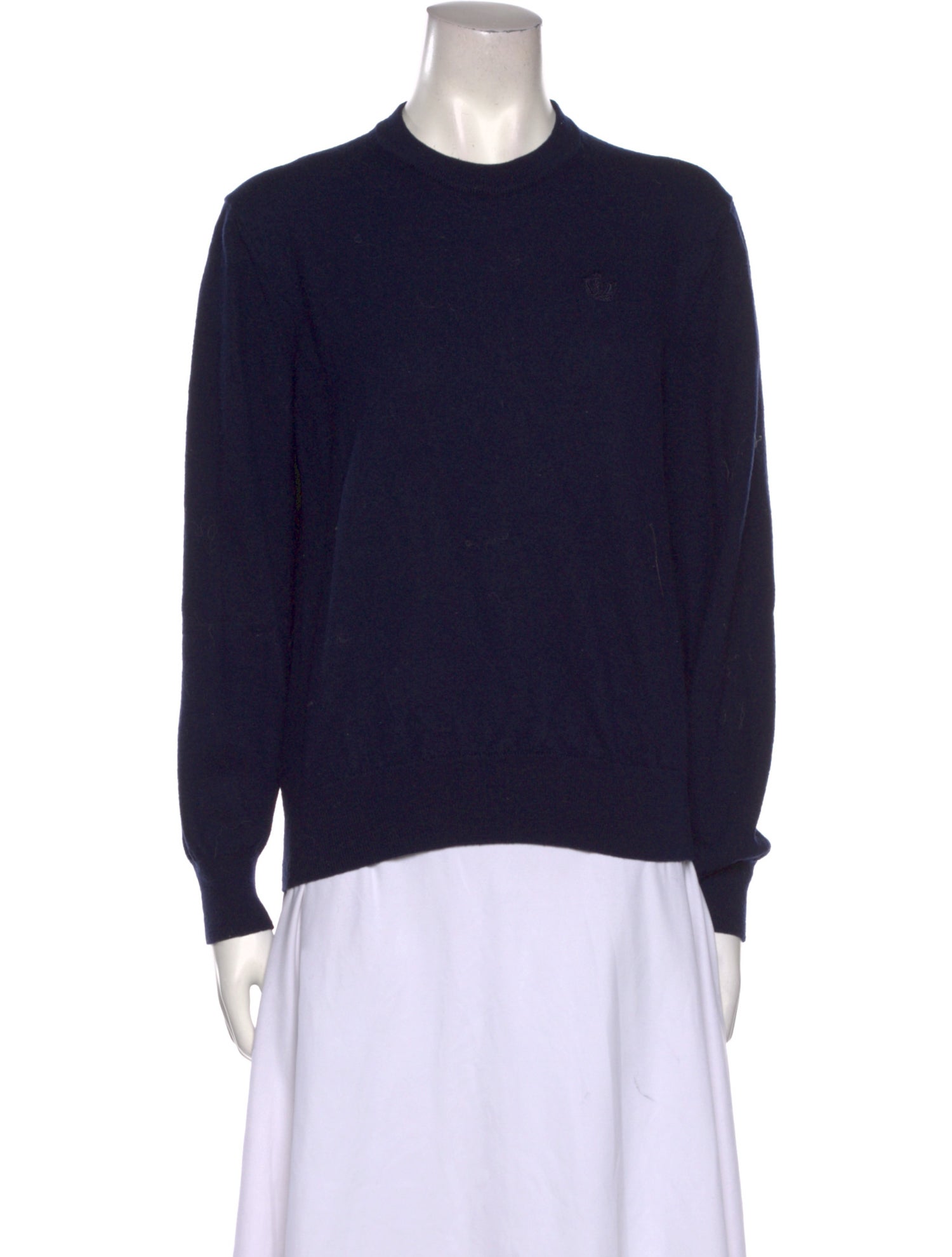 Dolce & Gabbana Virgin Wool Crew Neck Sweater - Black Knitwear ...