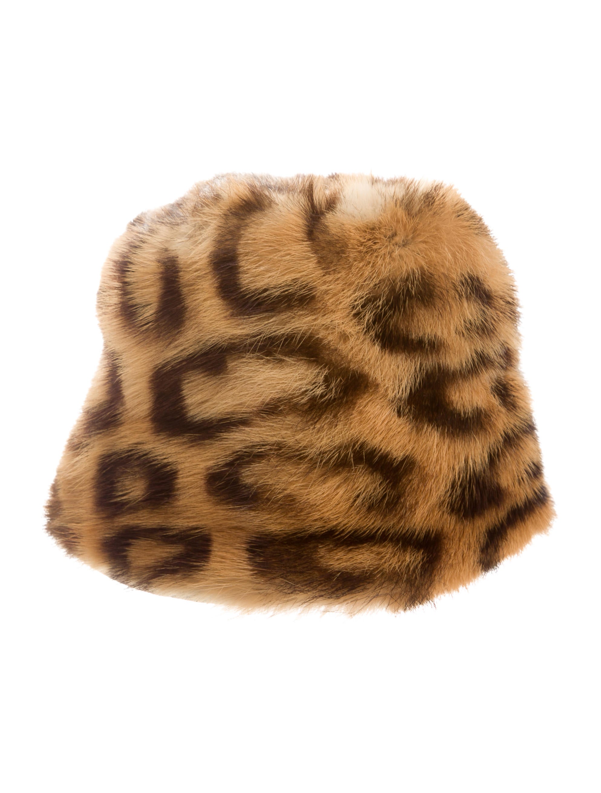 Dolce & Gabbana Leopard Print Fur Hat - Neutrals Hats, Accessories ...