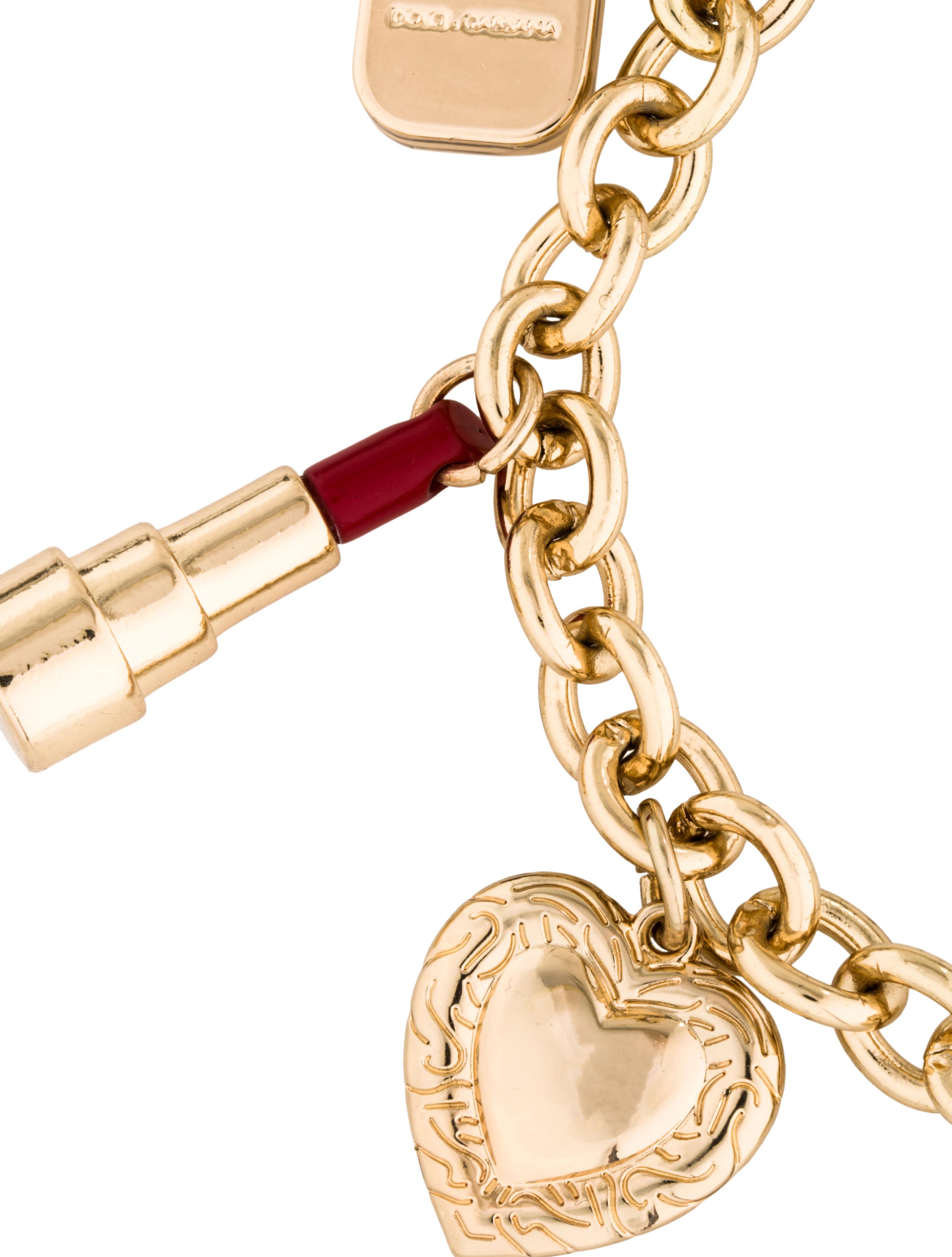 Dolce & Gabbana Makeup Charm Bracelet - Bracelets - DAG81340 | The RealReal