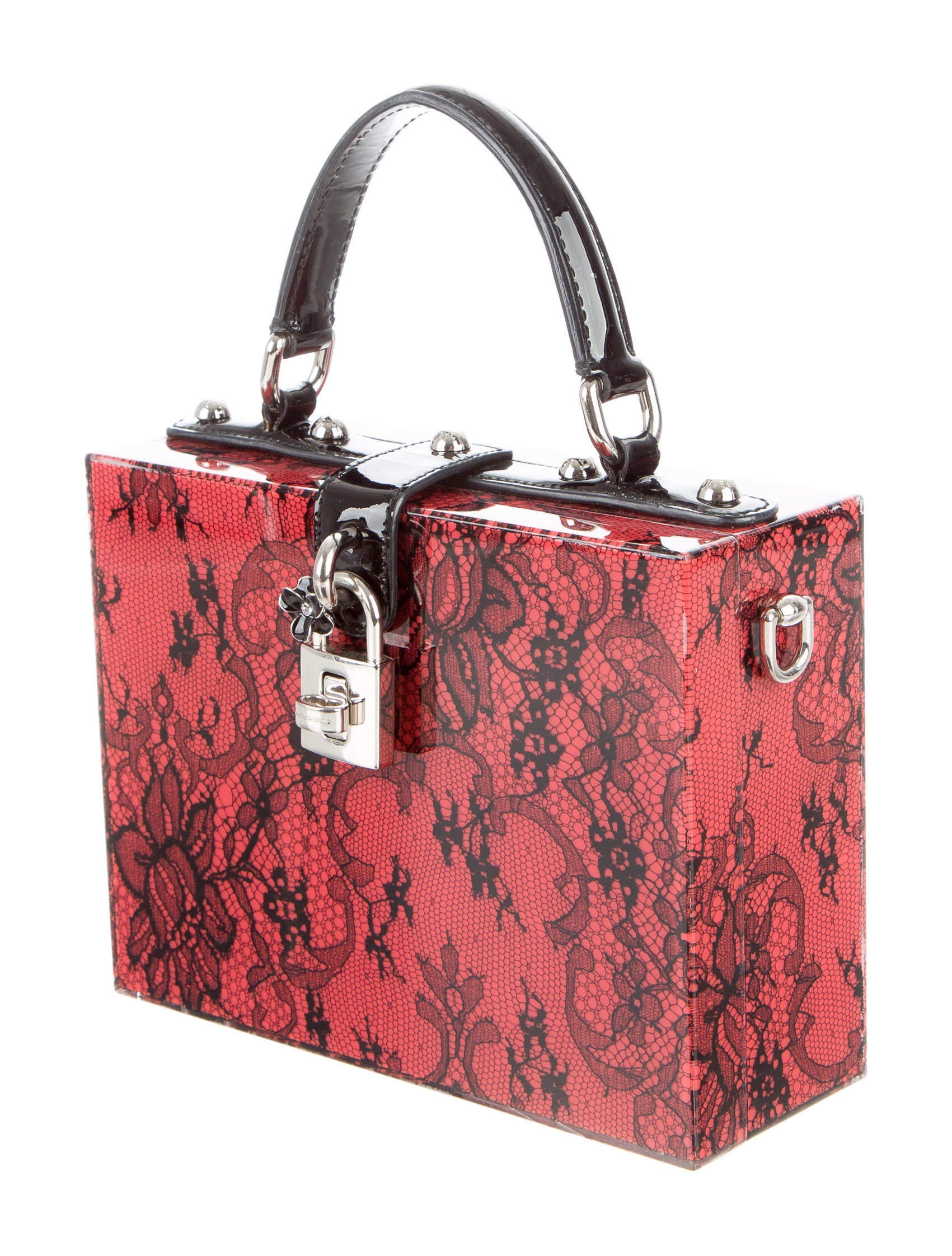 Dolce & Gabbana Plexi & Lace Bag - Handbags - DAG84844 | The RealReal