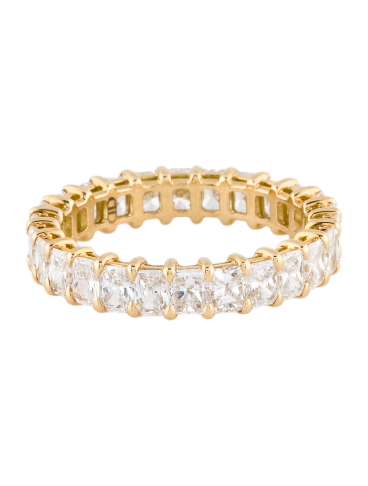 Daniella Design 14K 2.16ctw Diamond Eternity Band - Rhodium-Plated 14K ...
