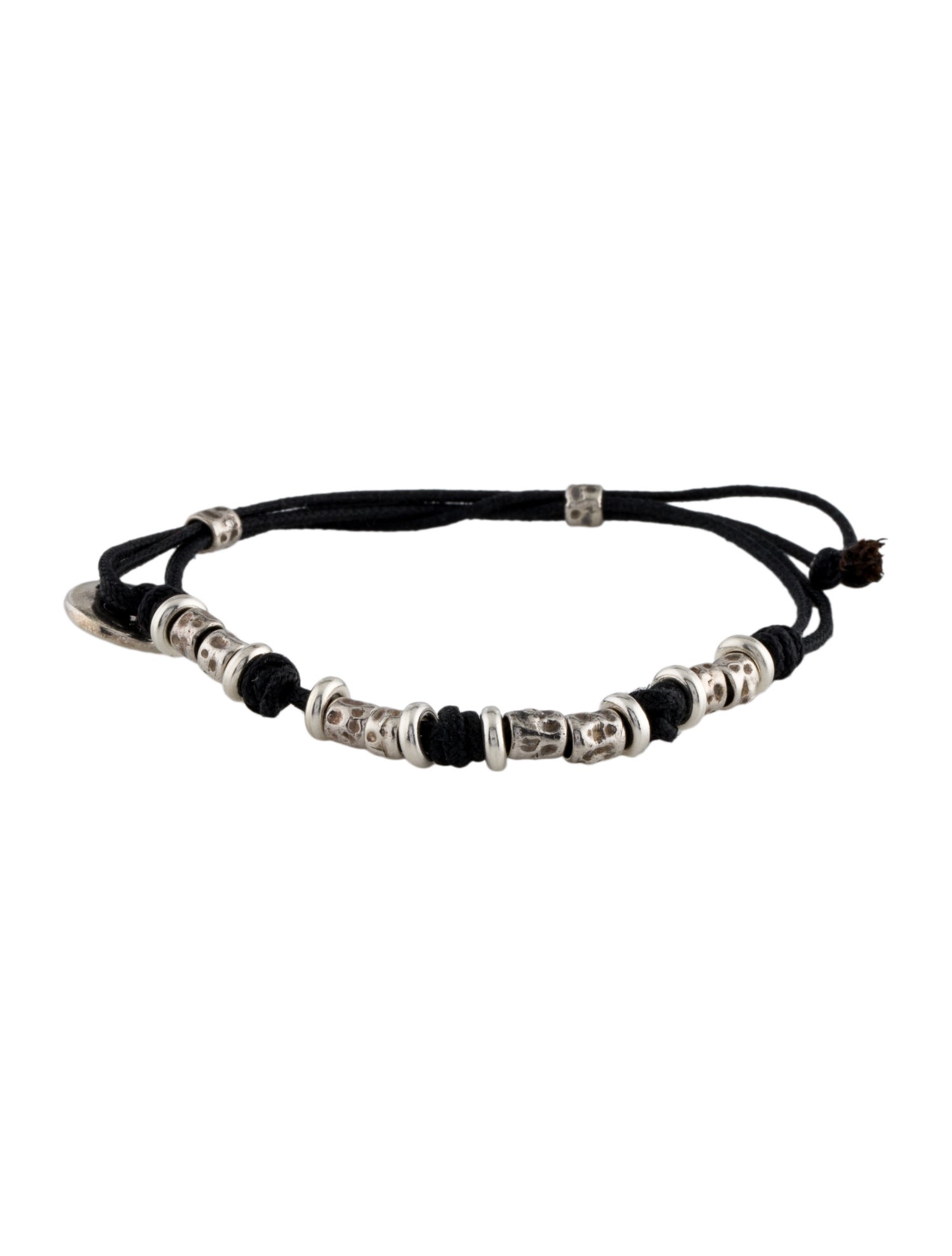 Dodo Granelli Cord Bracelet - Sterling Silver Wrap, Bracelets ...