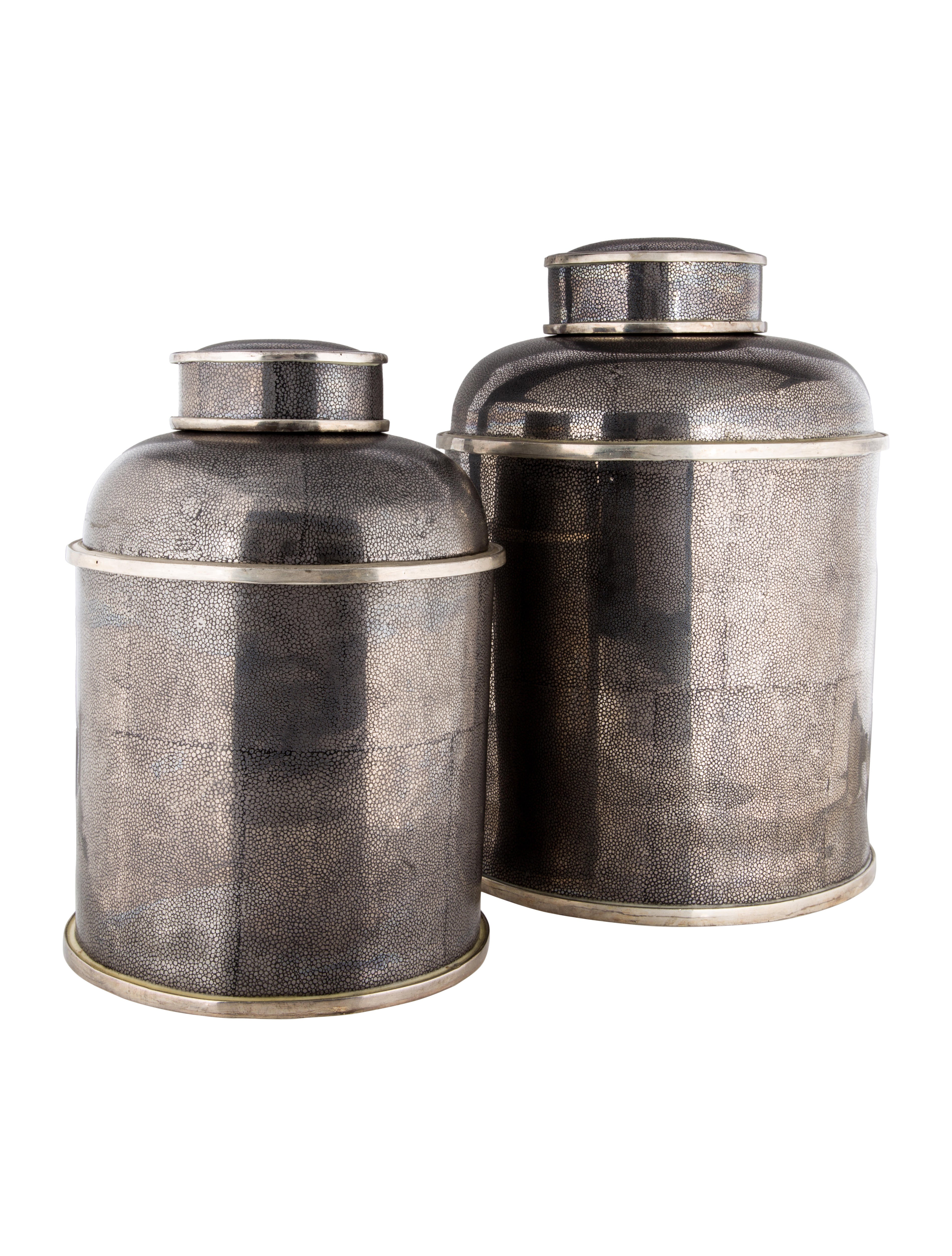 Decor Tozai Metal Jars - Decor & Accessories - DECOR20654 | The RealReal