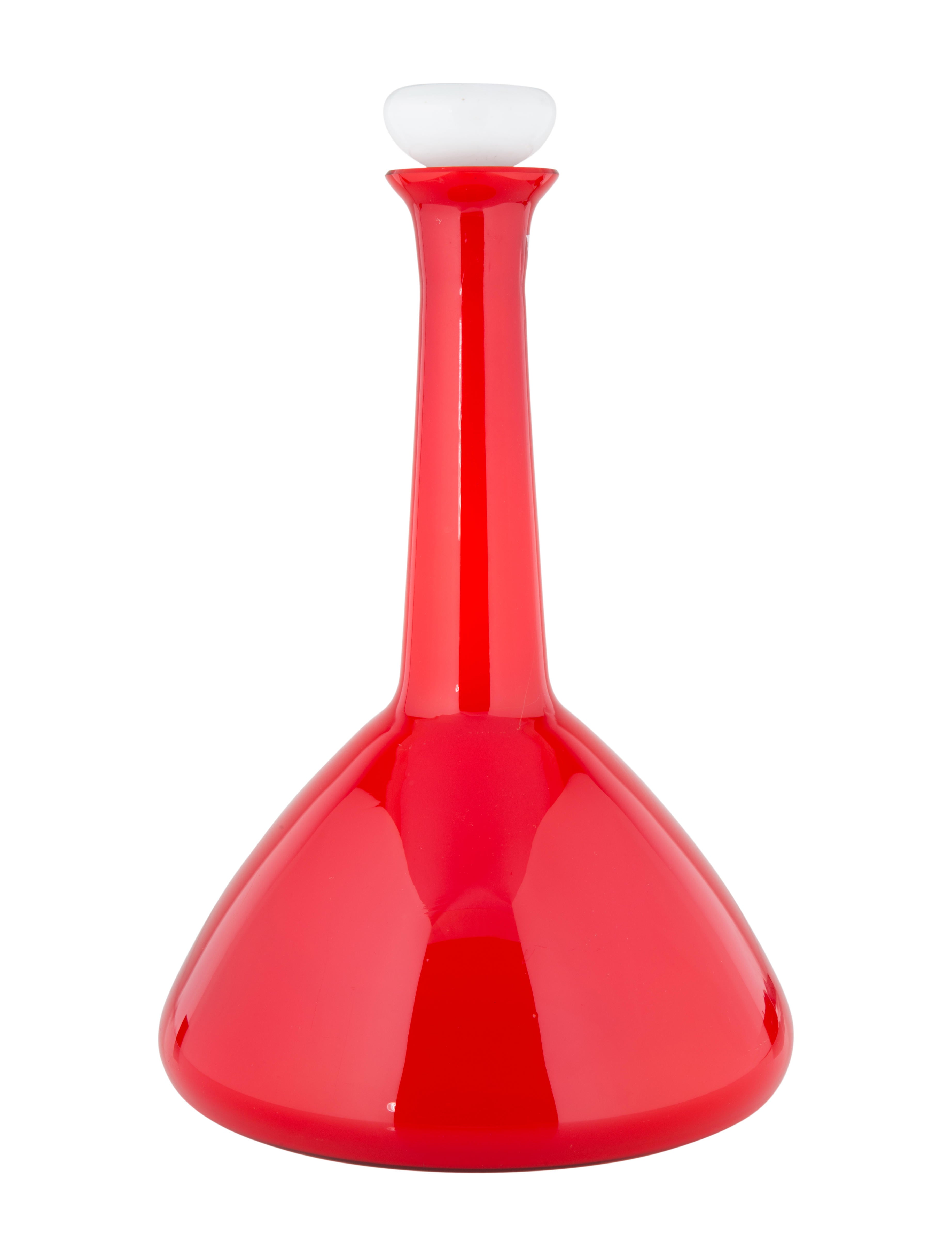 Decor Raymor Vintage Decanter - Red Drinkware & Barware, Tabletop ...