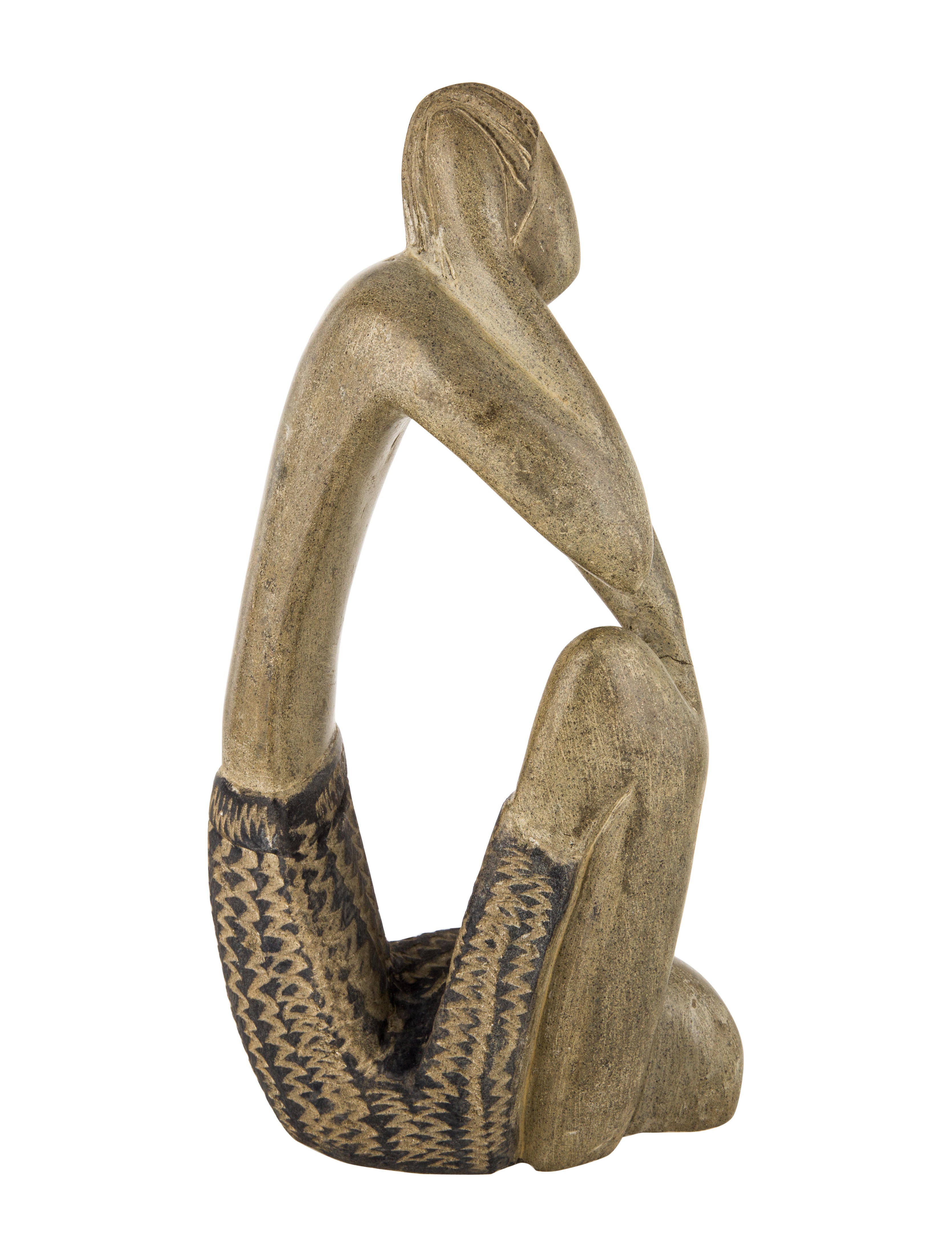 Decor Stone Woman Crouching Figurine - Decor & Accessories - DECOR21195 ...