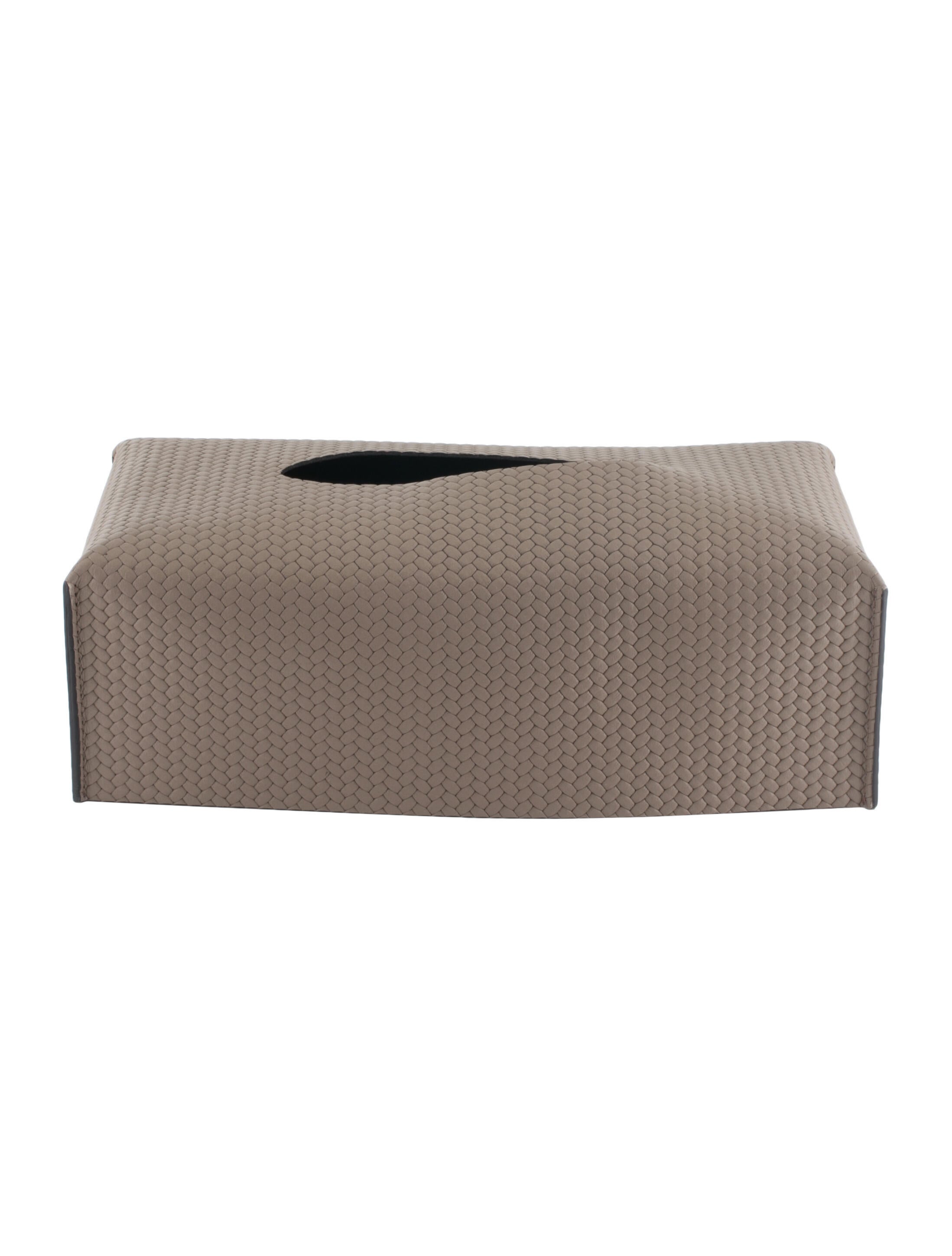 Decor Pinetti Wide Tissue Box - Bedding & Bath - DECOR28213 | The RealReal