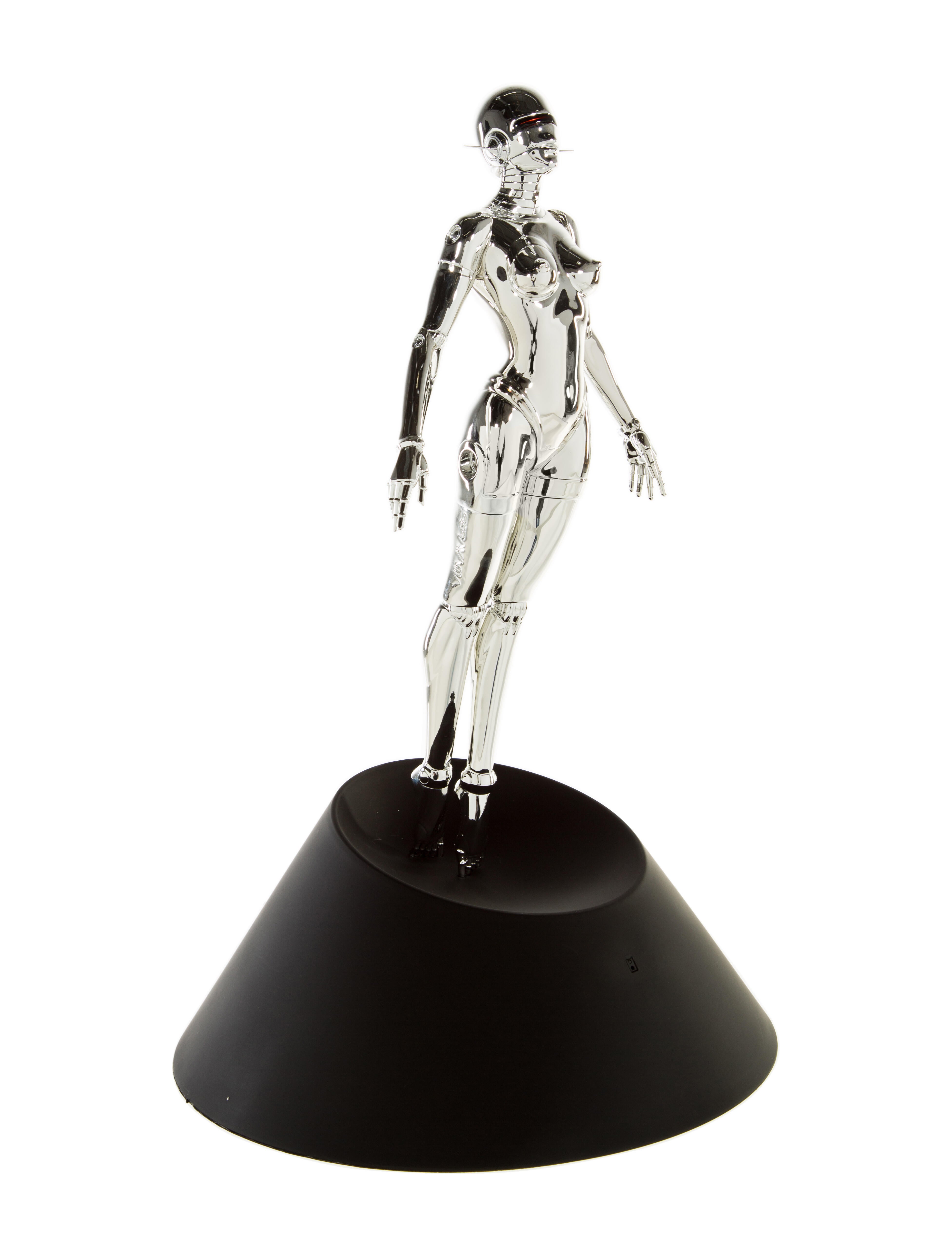 Decor 2020 Hajime Sorayama Robot Floating Figure - Black Figures ...