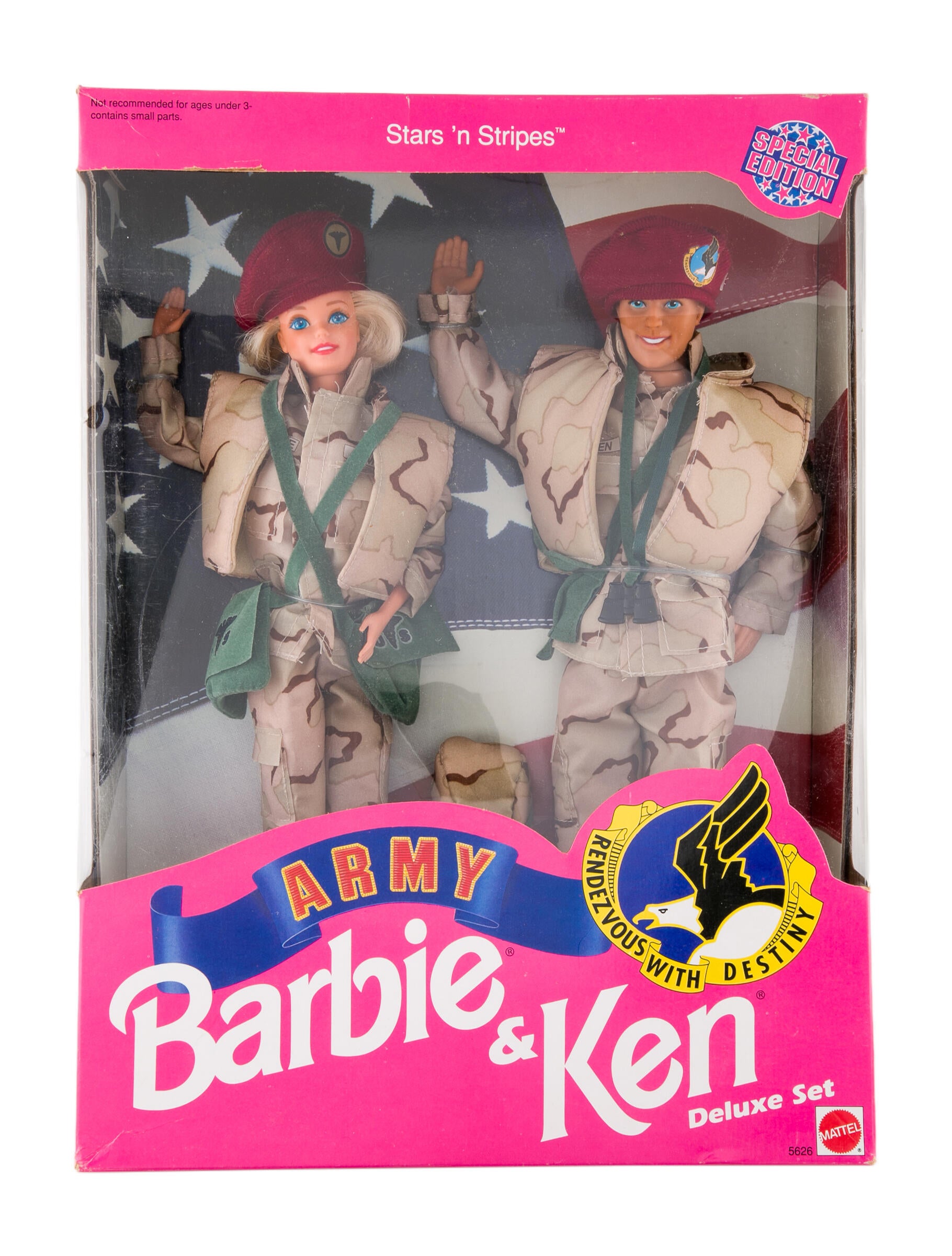 Decor Barbie and Ken Army Stars' n Stripes Special Edition Deluxe Set ...