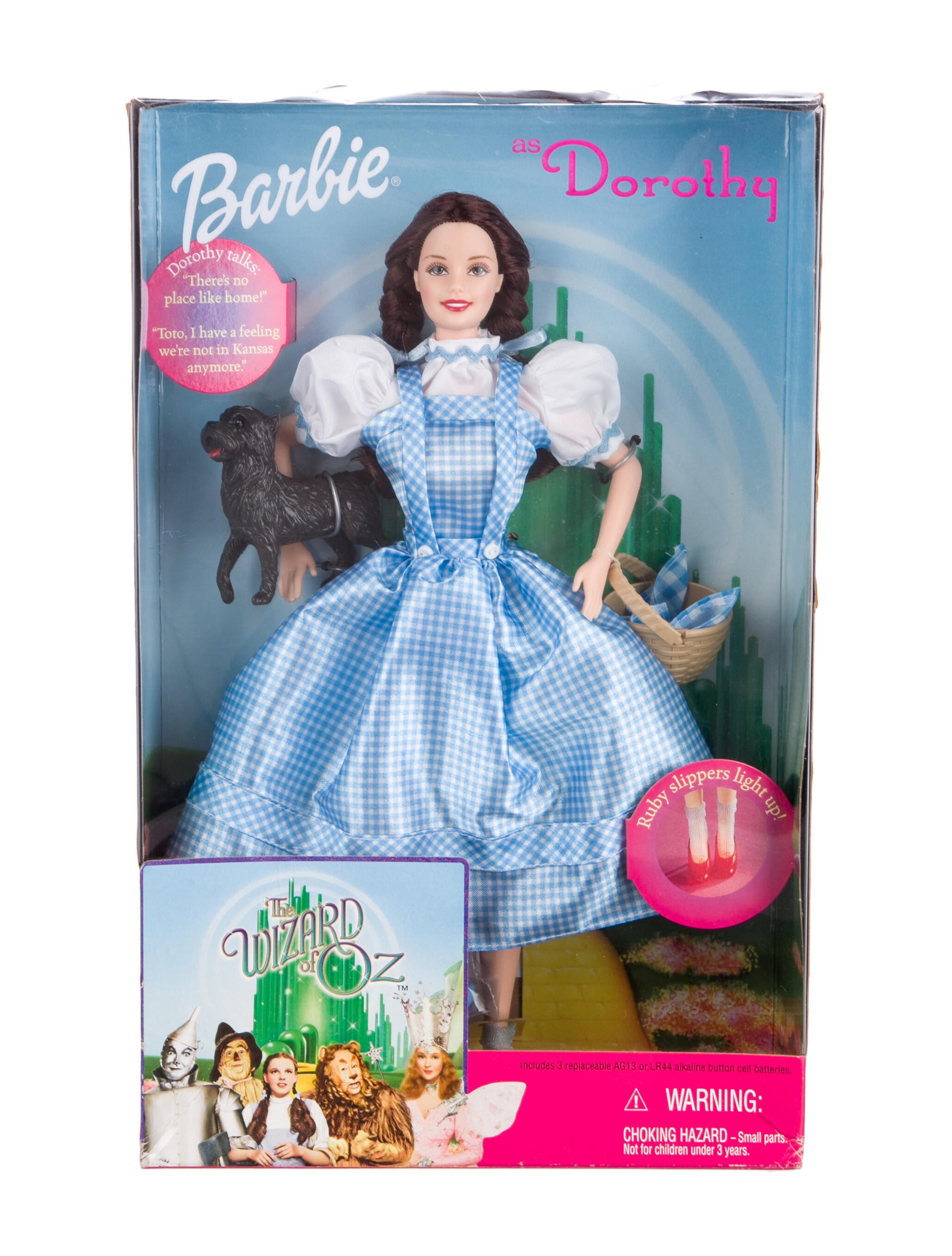 Decor Barbie as Dorothy in The Wizard of Oz Doll - Blue Figures ...