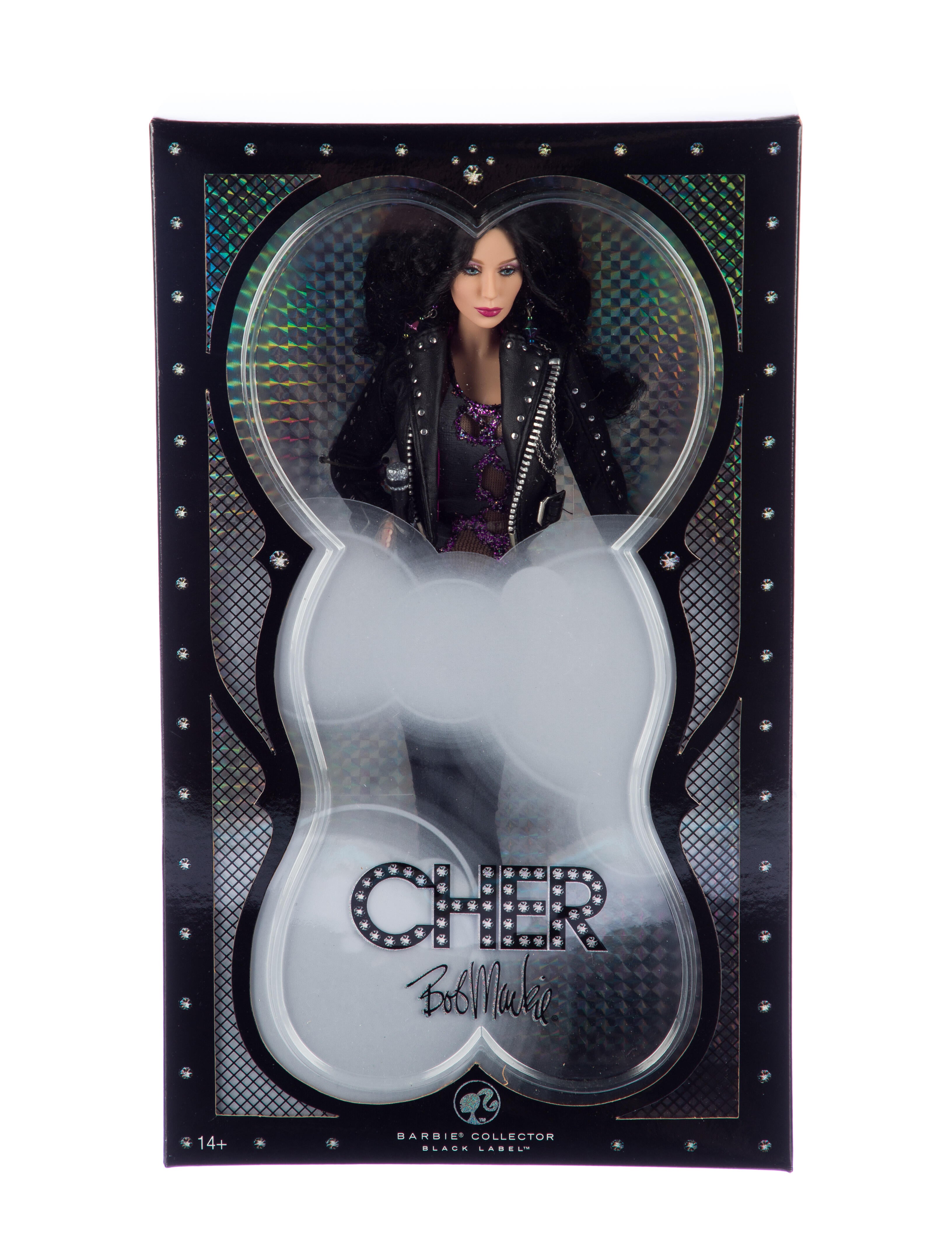 Decor Bob Mackie: Cher Black Label Barbie Doll - Black Decorative ...